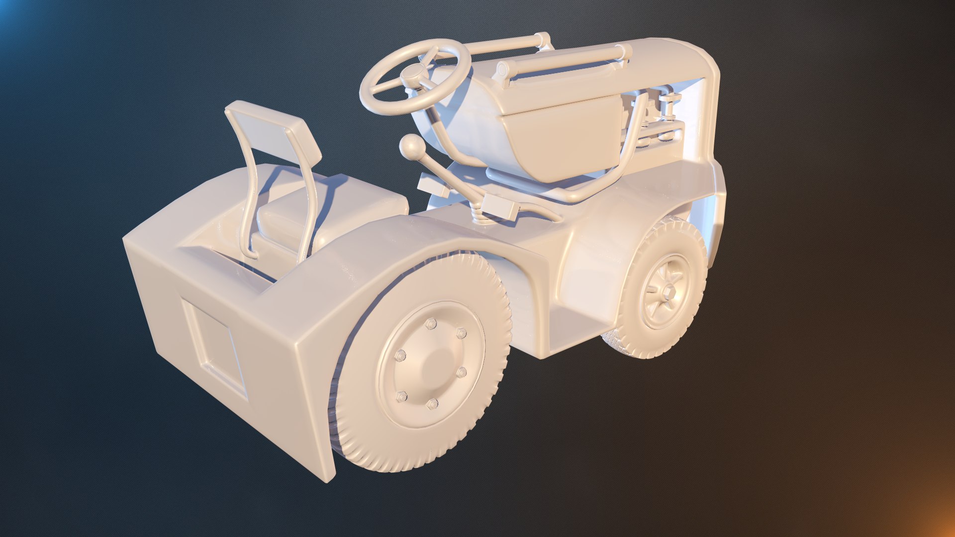 Auto Tug Vehicle 3D - TurboSquid 1810515