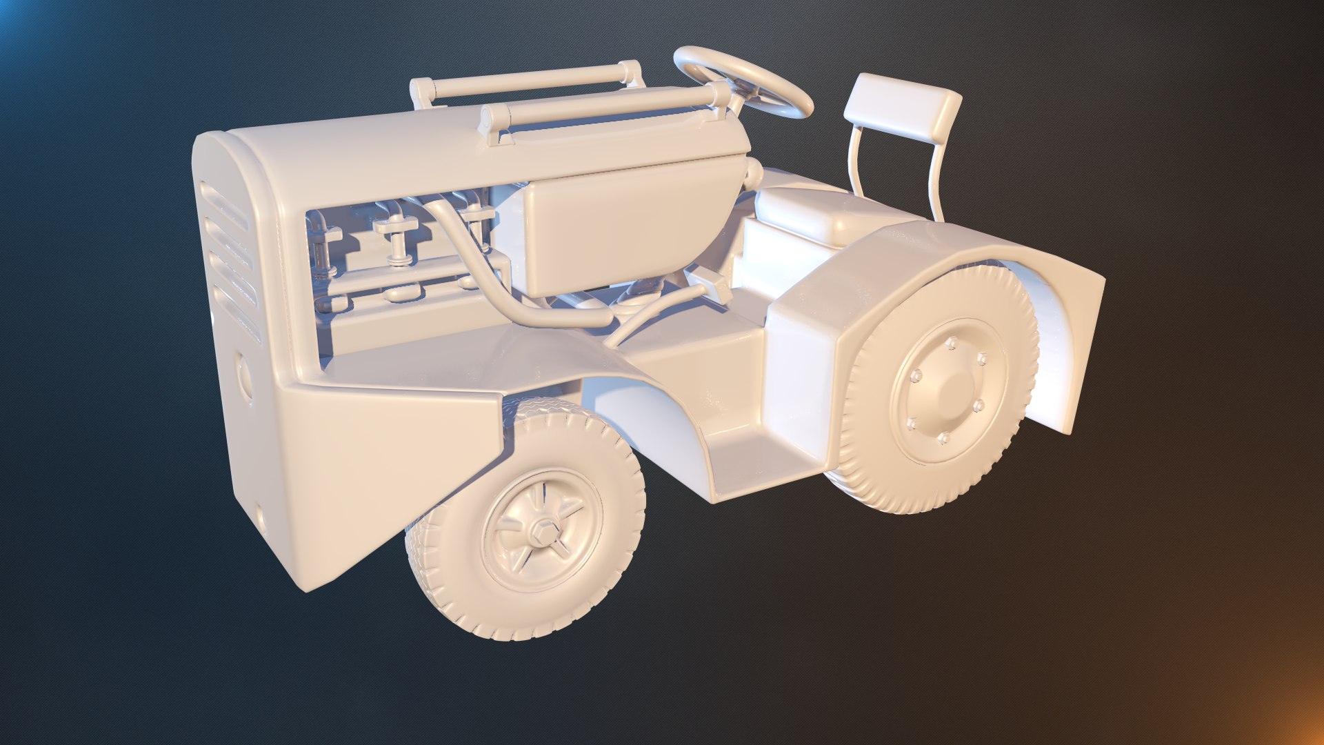 Auto Tug Vehicle 3D - TurboSquid 1810515