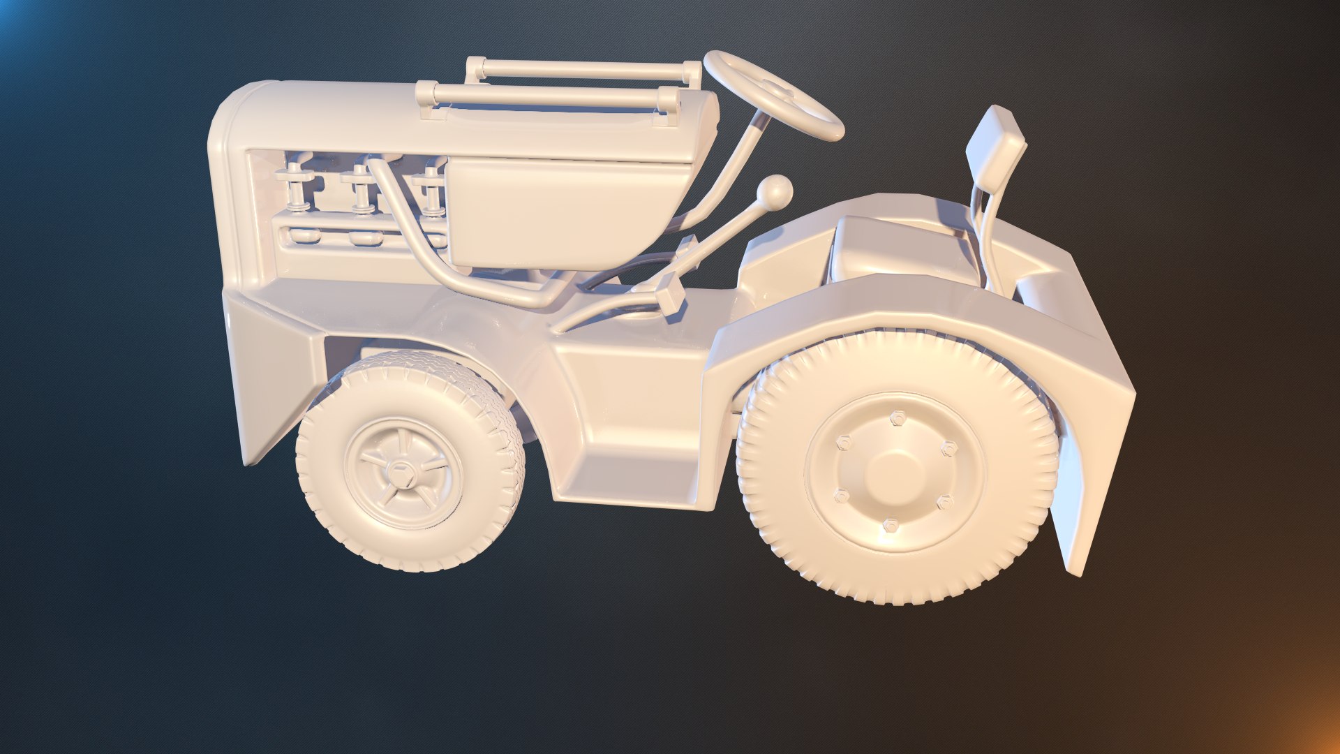 Auto Tug Vehicle 3D - TurboSquid 1810515