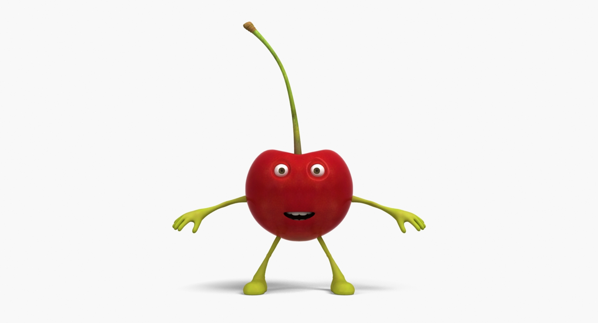 3D Model Cherry Cartoon | 1148563 | TurboSquid
