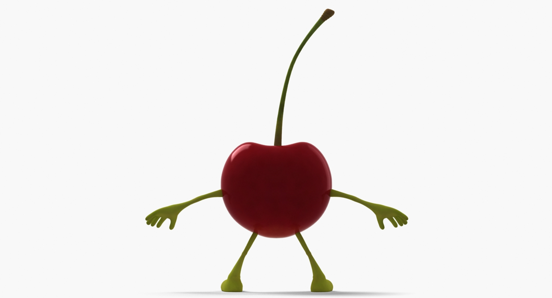 3D model cherry cartoon | 1148563 | TurboSquid