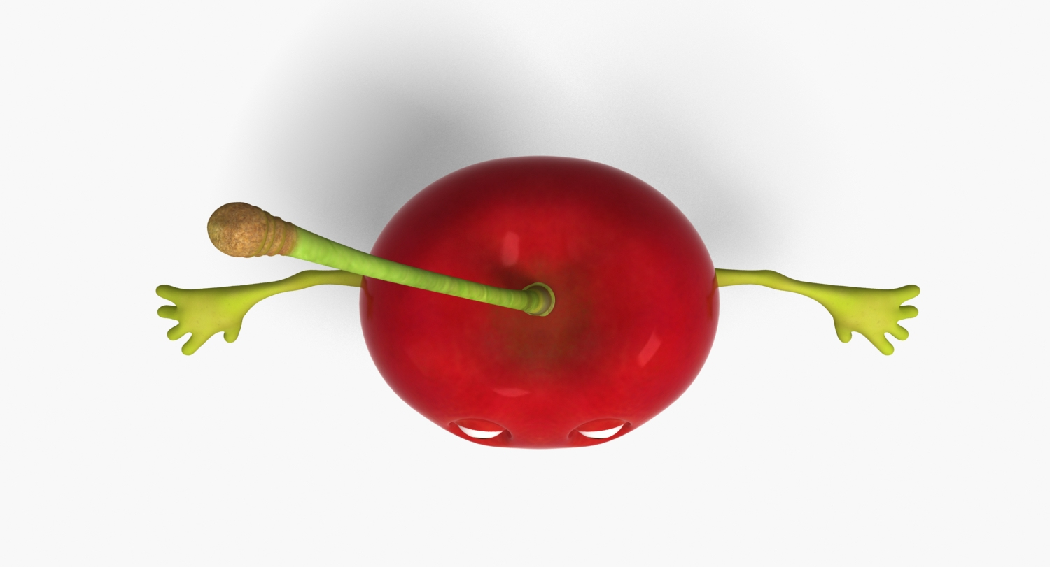 3D model cherry cartoon | 1148563 | TurboSquid
