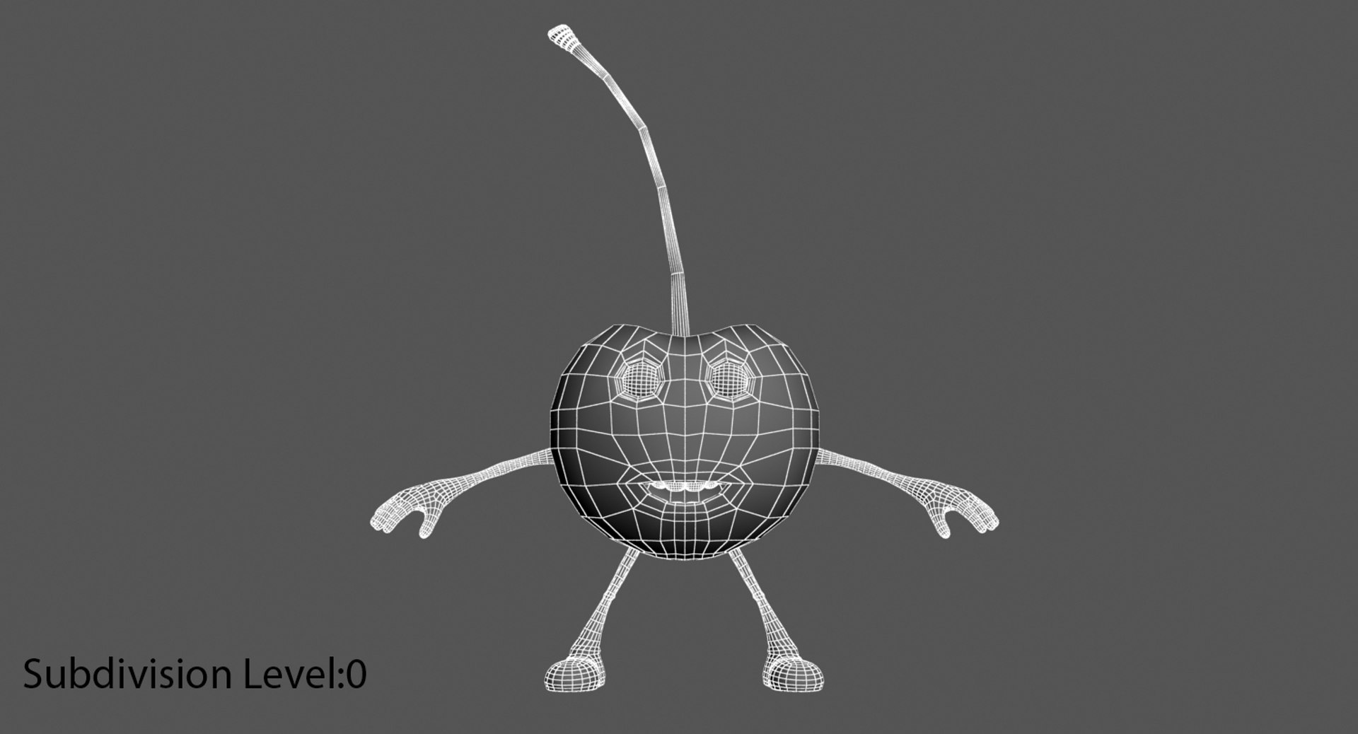 3D Model Cherry Cartoon | 1148563 | TurboSquid