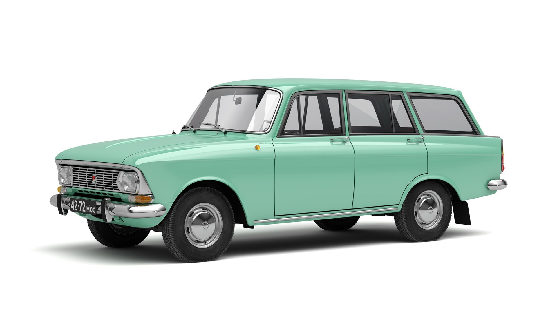 3D Azlk Moskvitch-427 1972 Model - TurboSquid 1592028