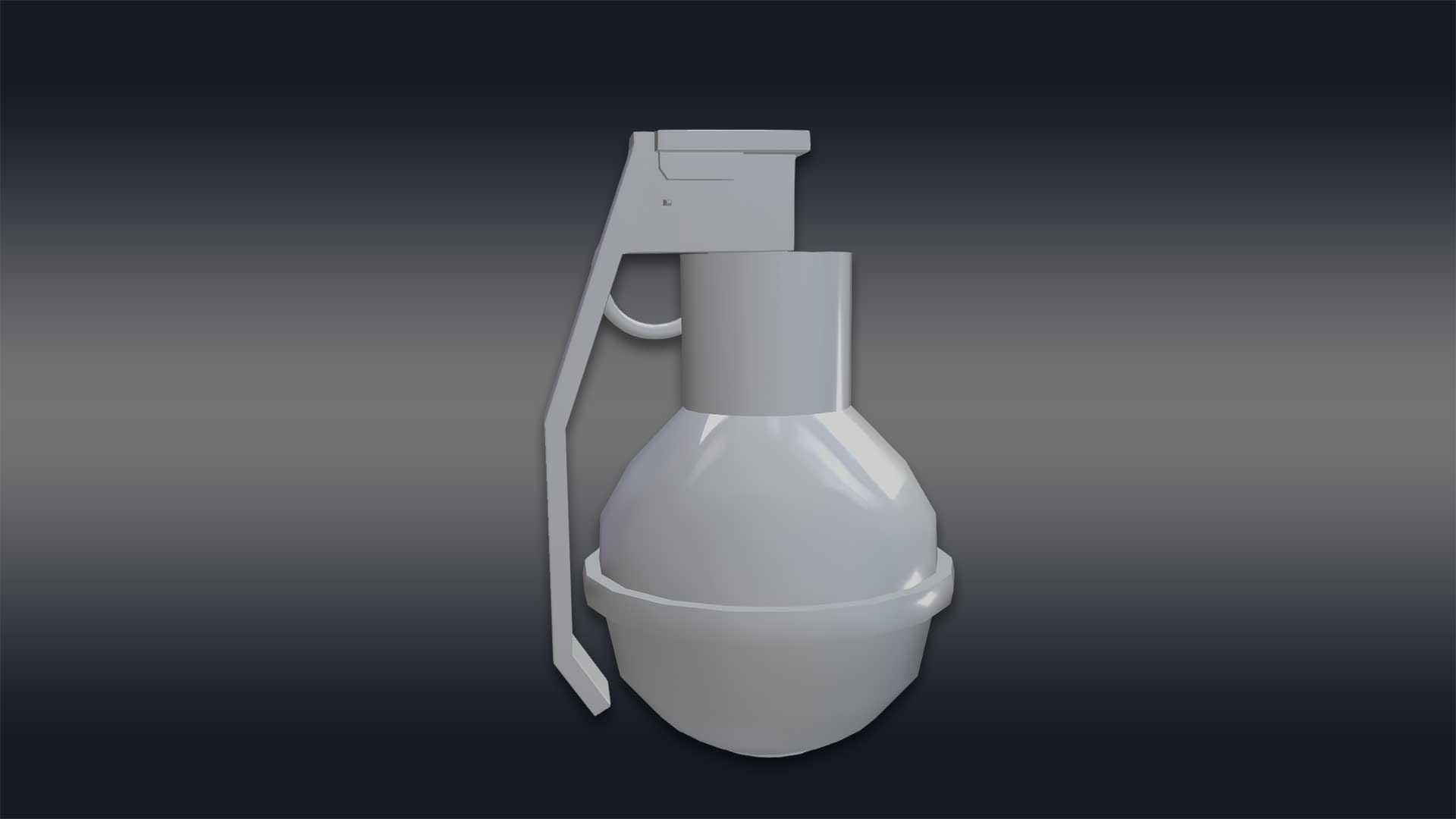 3D M26 Military Grenade - Game Ready Model - TurboSquid 2142715