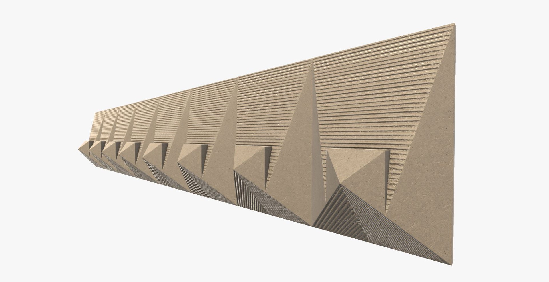 Unity Pyramid Tile 3d Model