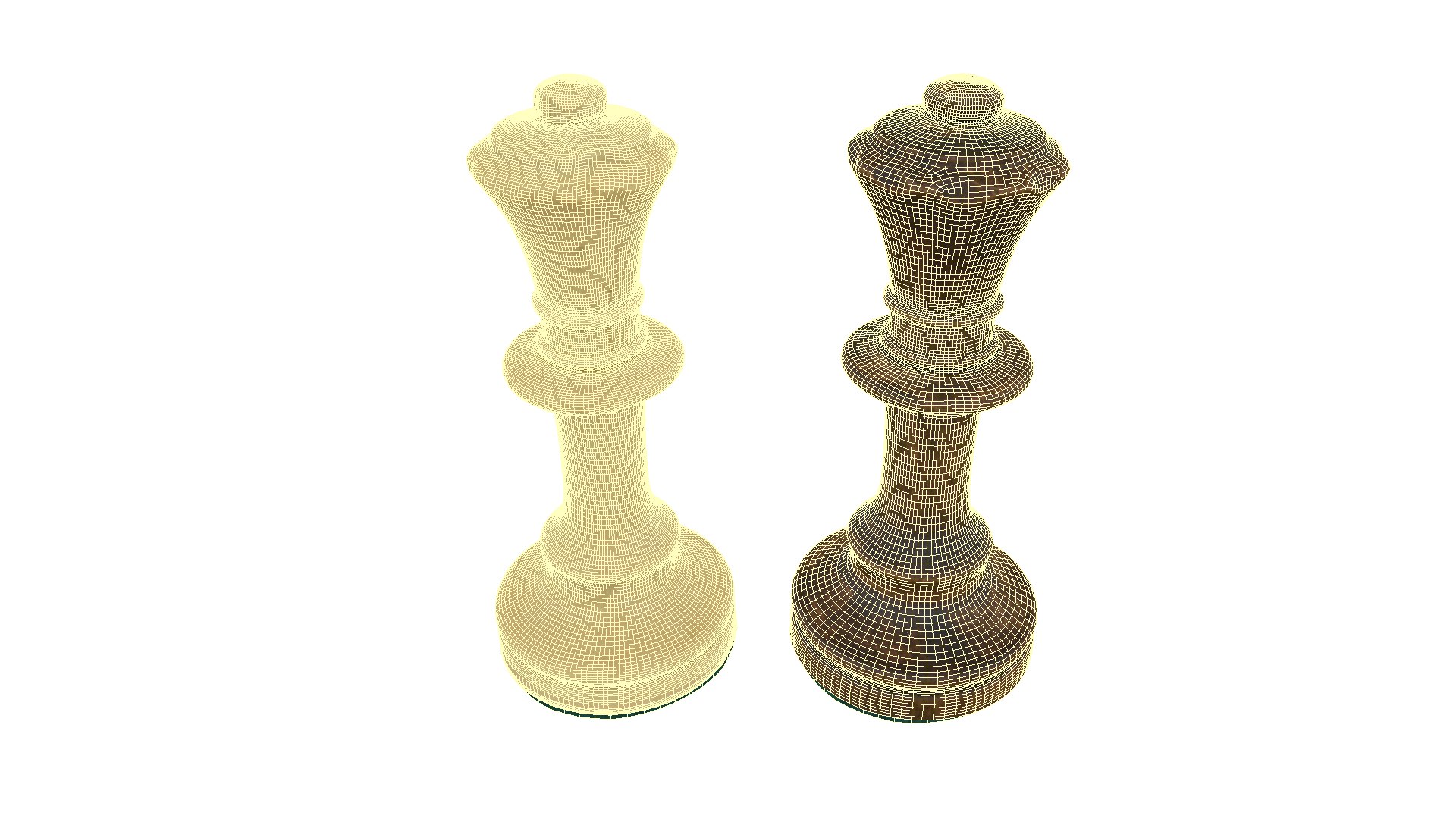 Chess Queens 3D Model - TurboSquid 1868644