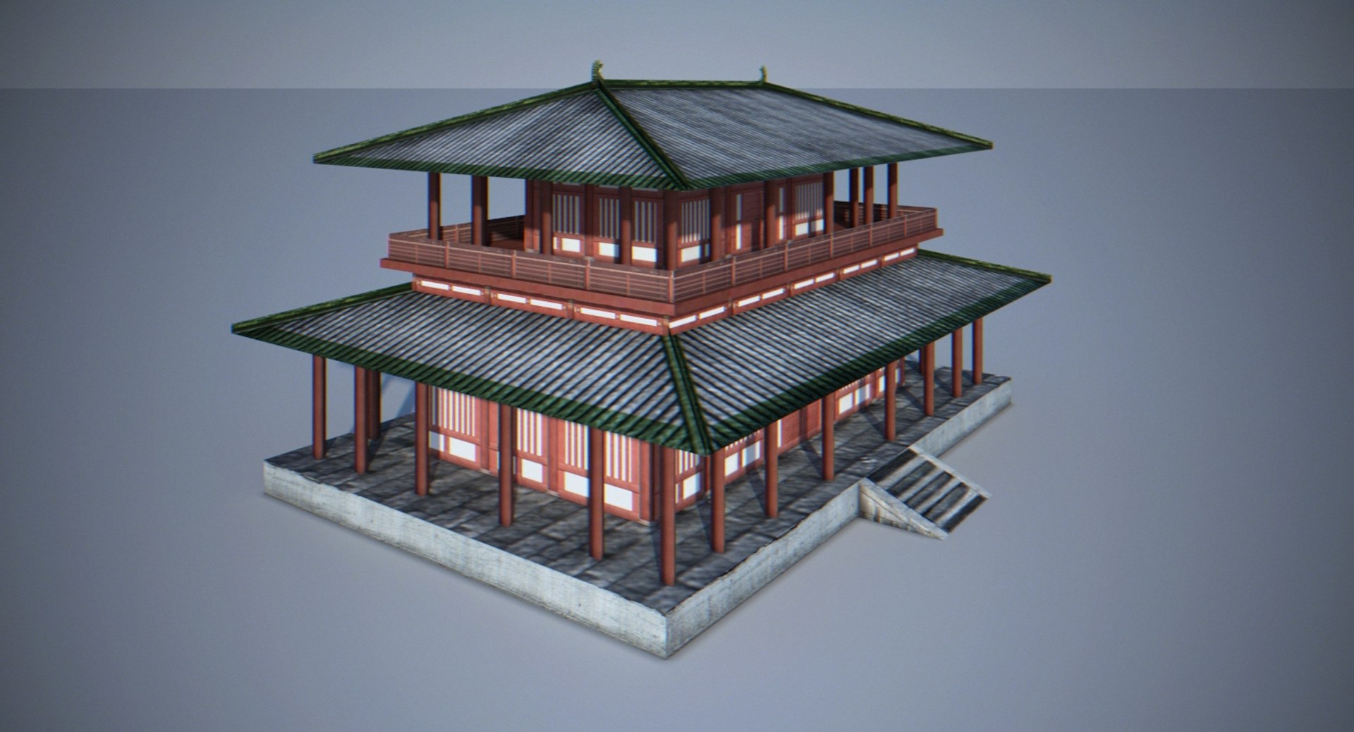 Chinese Palace Model - TurboSquid 1155290
