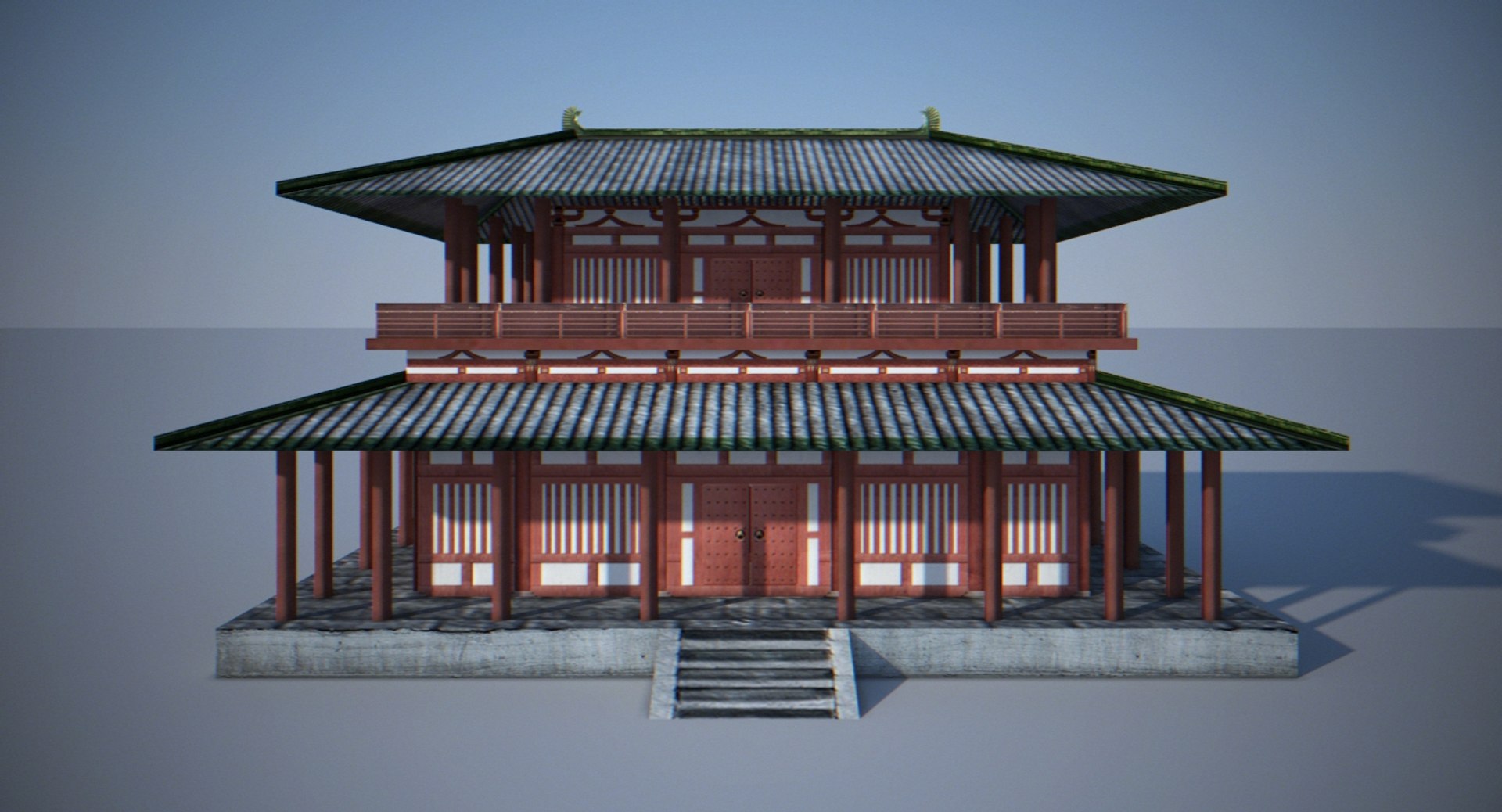 Chinese Palace Model - TurboSquid 1155290