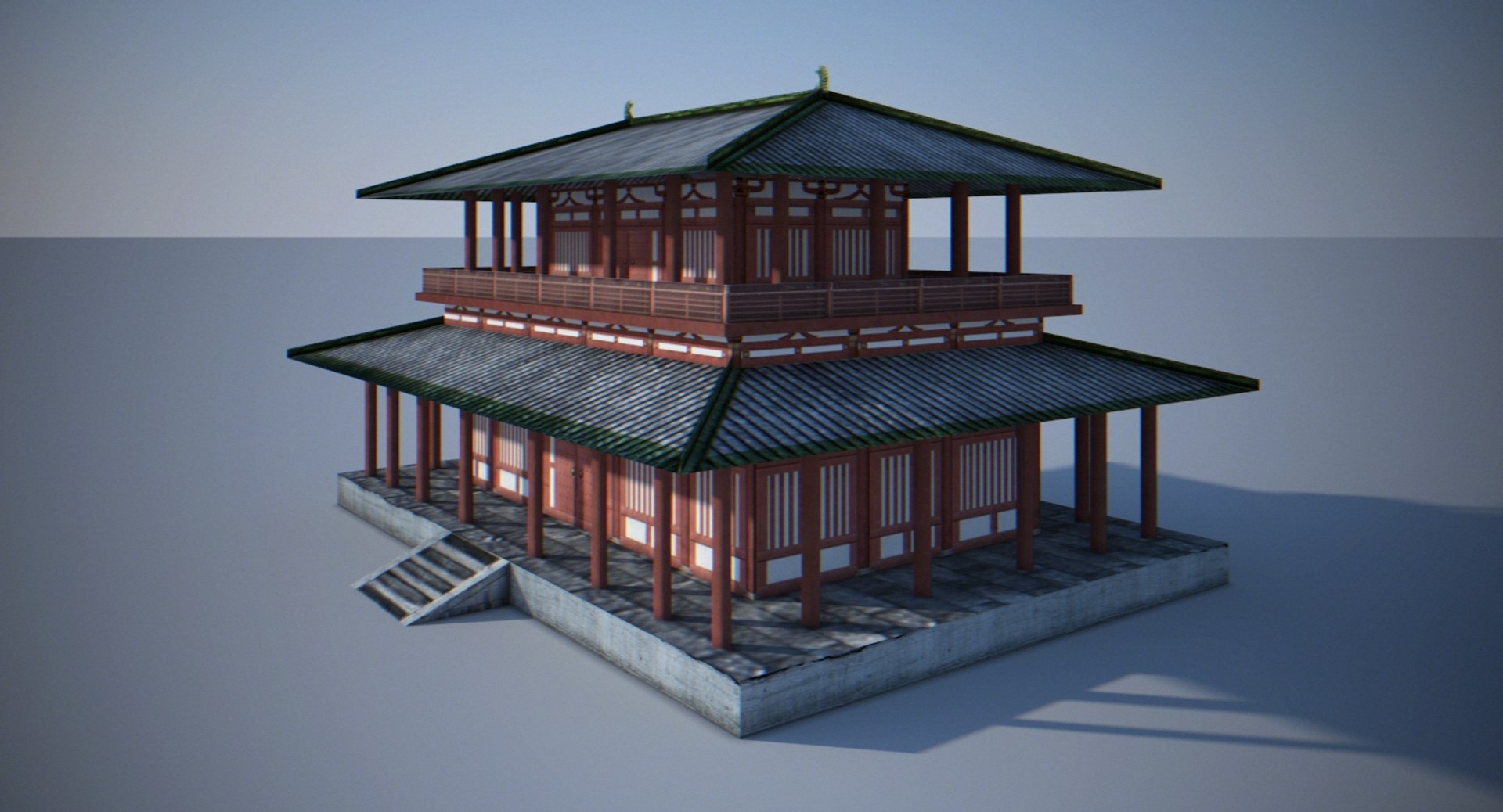 Chinese Palace Model - TurboSquid 1155290