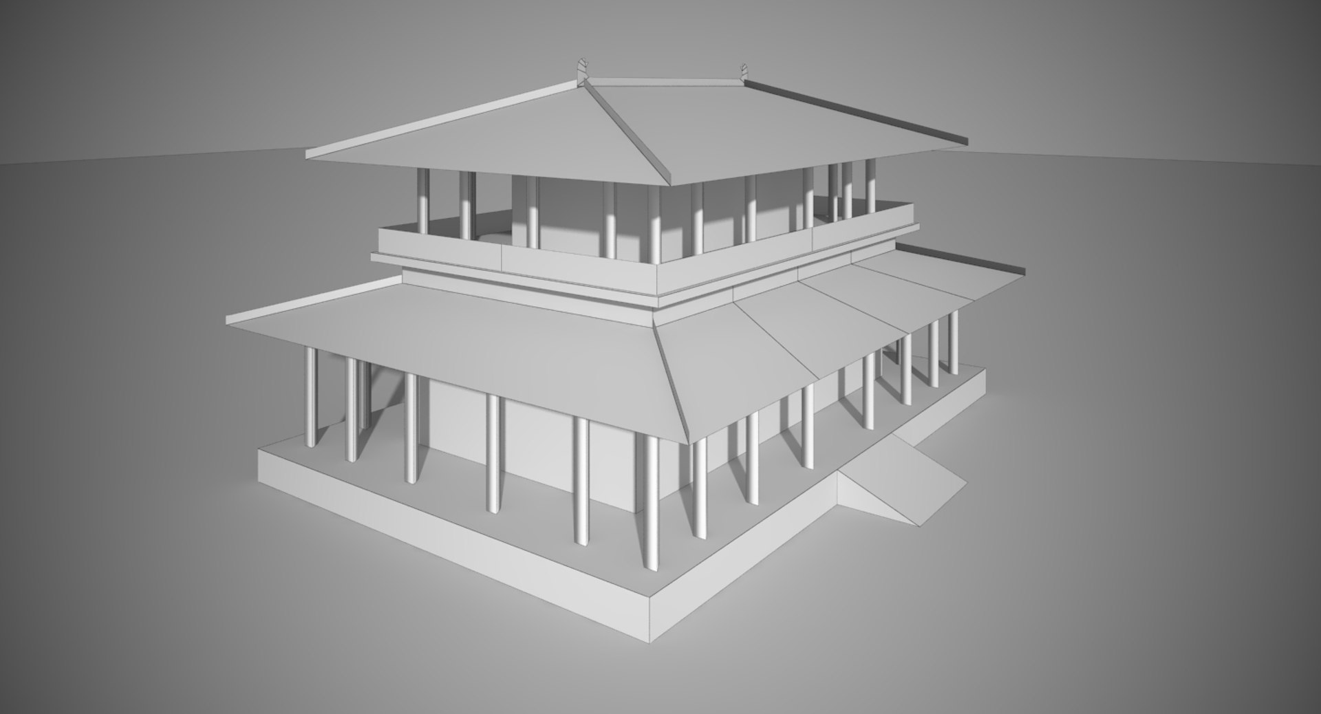 Chinese Palace Model - TurboSquid 1155290