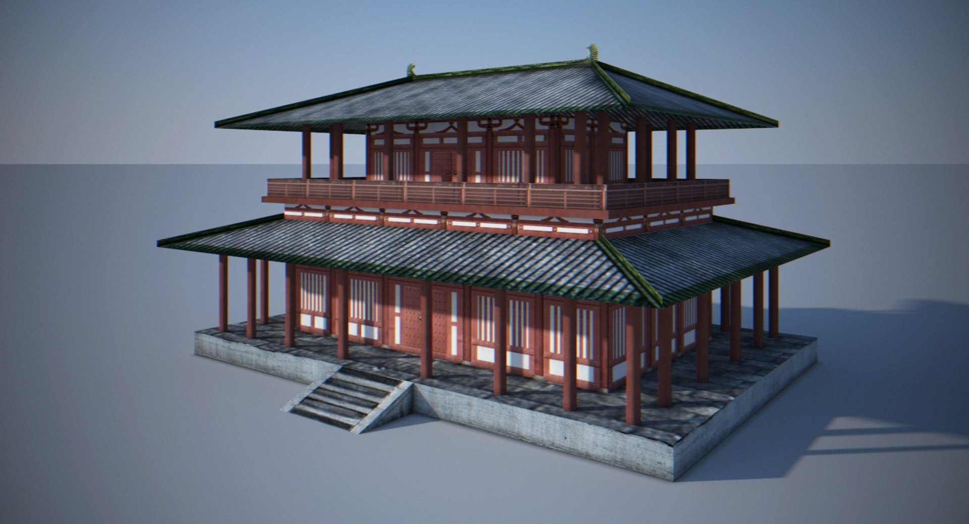Chinese Palace Model - TurboSquid 1155290