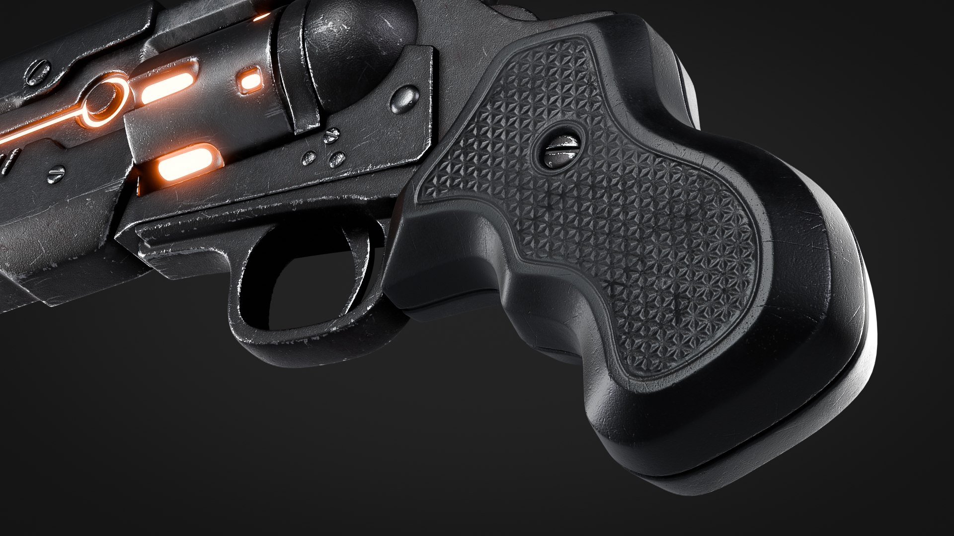 Sci-Fi Gun 3D Model - TurboSquid 2171016