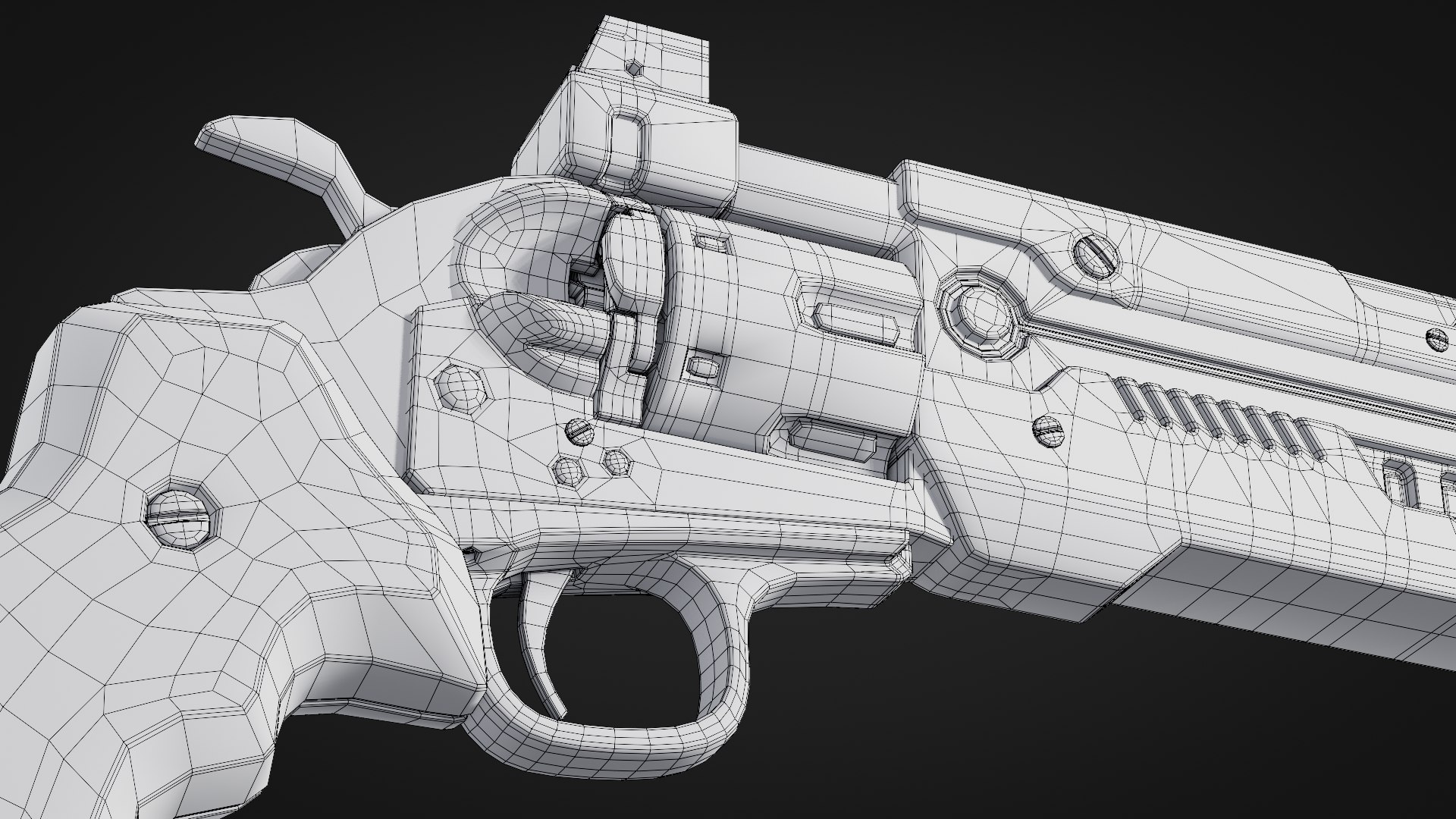 Sci-Fi Gun 3D Model - TurboSquid 2171016