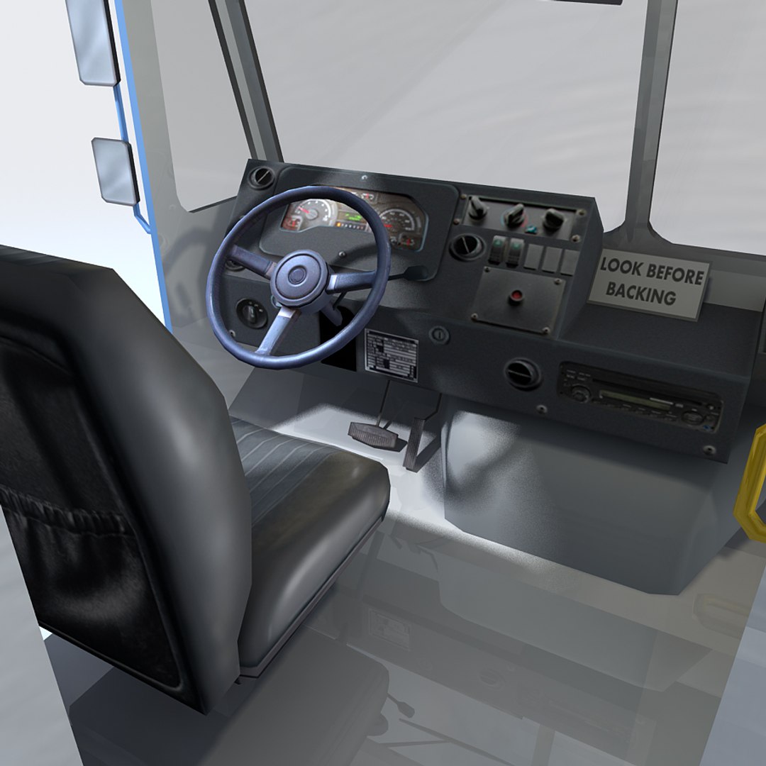 3d Step Van Generic Model