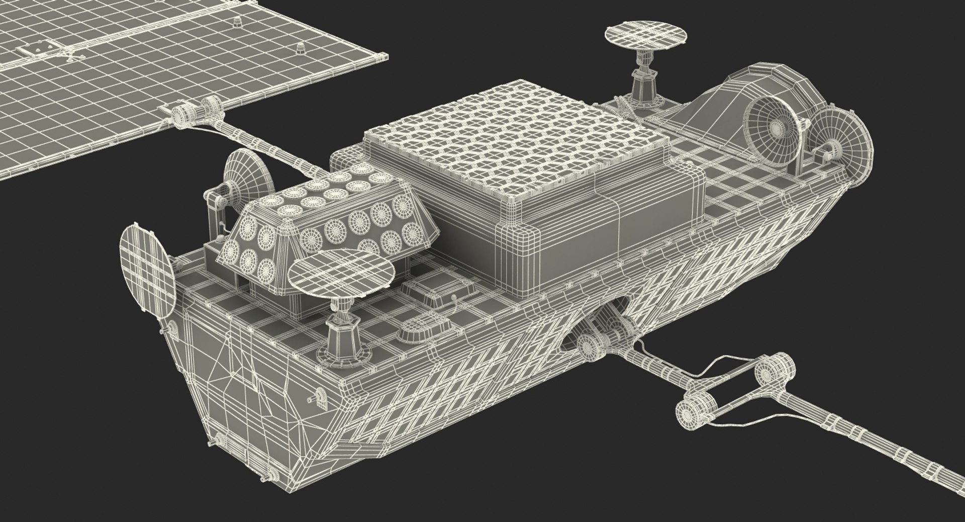 3D Communications Satellite - TurboSquid 1235517