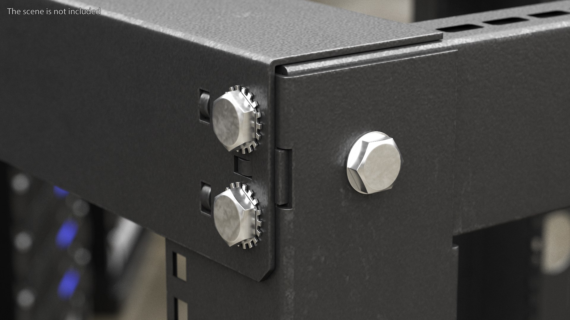 3D Open Frame Server Rack 30U Empty - TurboSquid 1848984