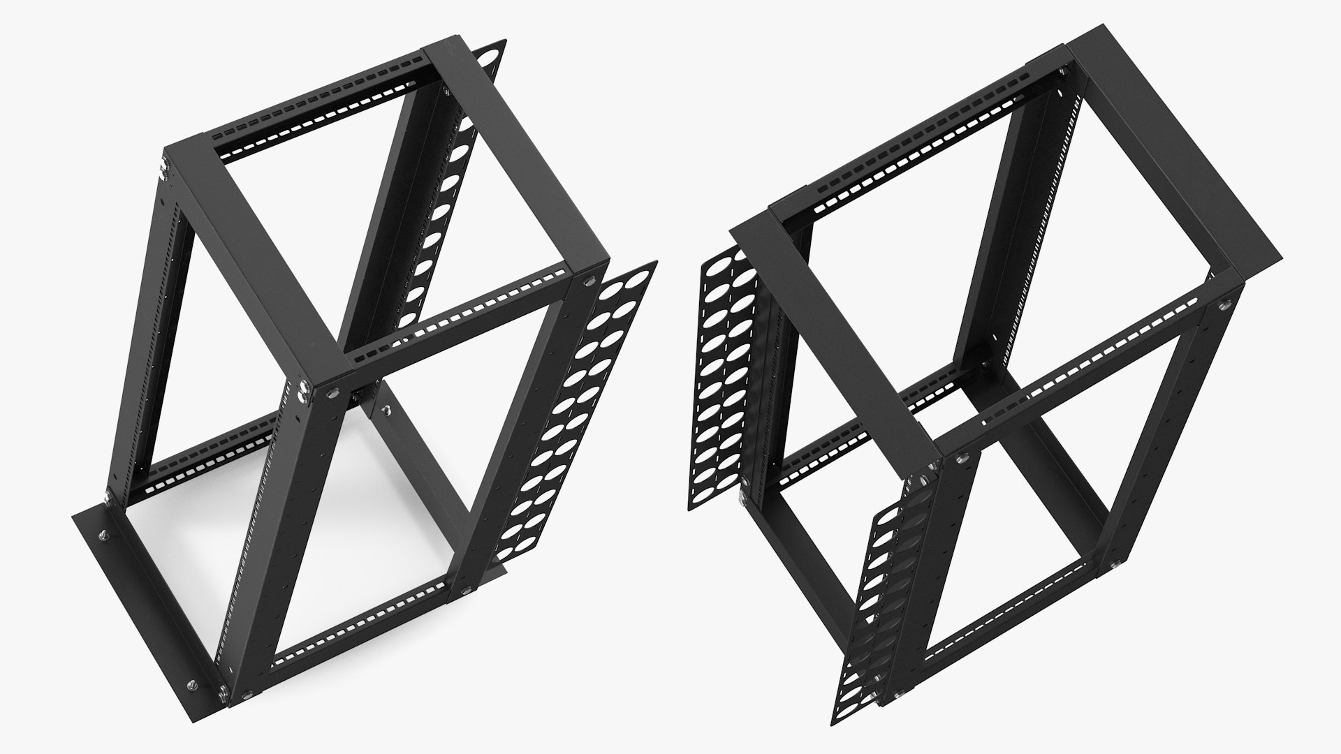 3D Open Frame Server Rack 30U Empty - TurboSquid 1848984