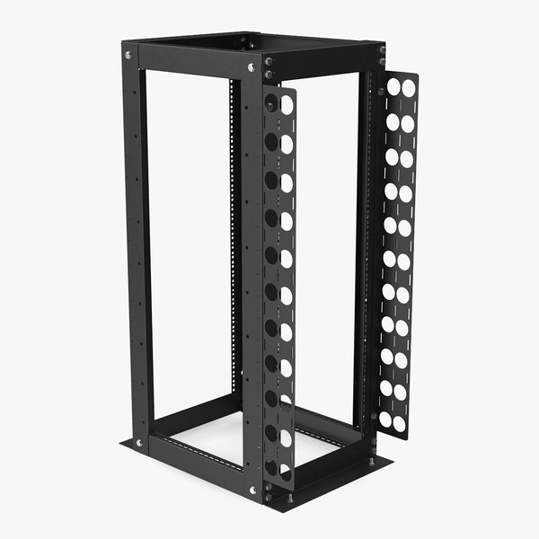 3D Open Frame Server Rack 30U Empty - TurboSquid 1848984