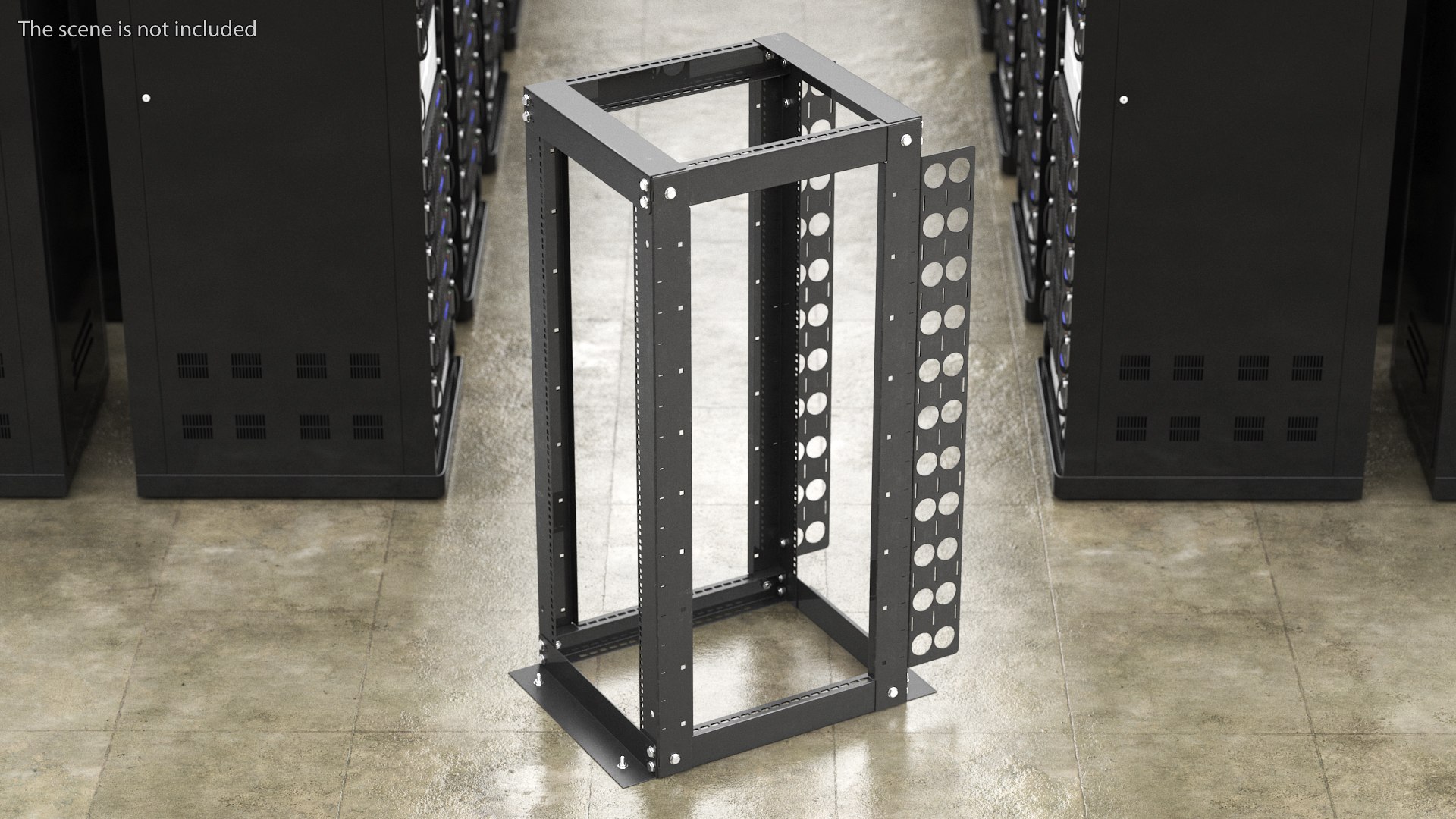 3D Open Frame Server Rack 30U Empty - TurboSquid 1848984