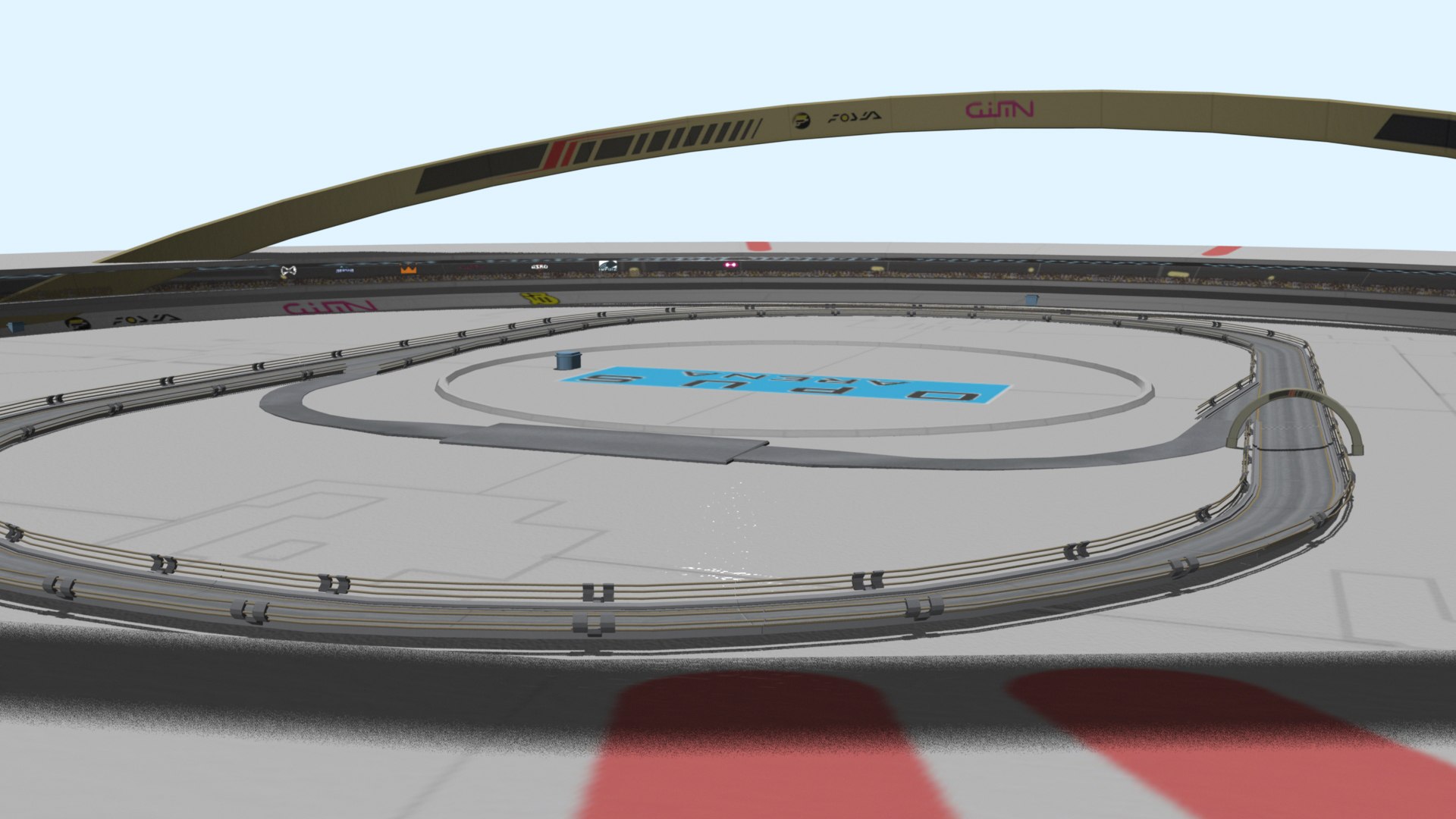 3D Arena Race Track - TurboSquid 2195776