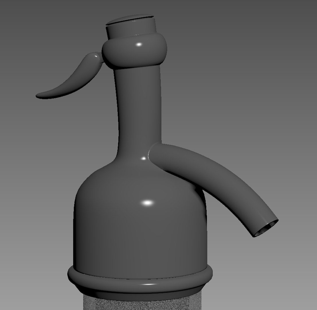 Soda Syphon 3d Max