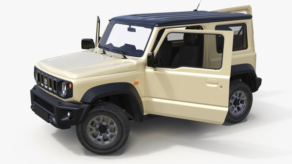 modelo 3d Suzuki Jimny 2025 SUV de tres puertas color beige ...