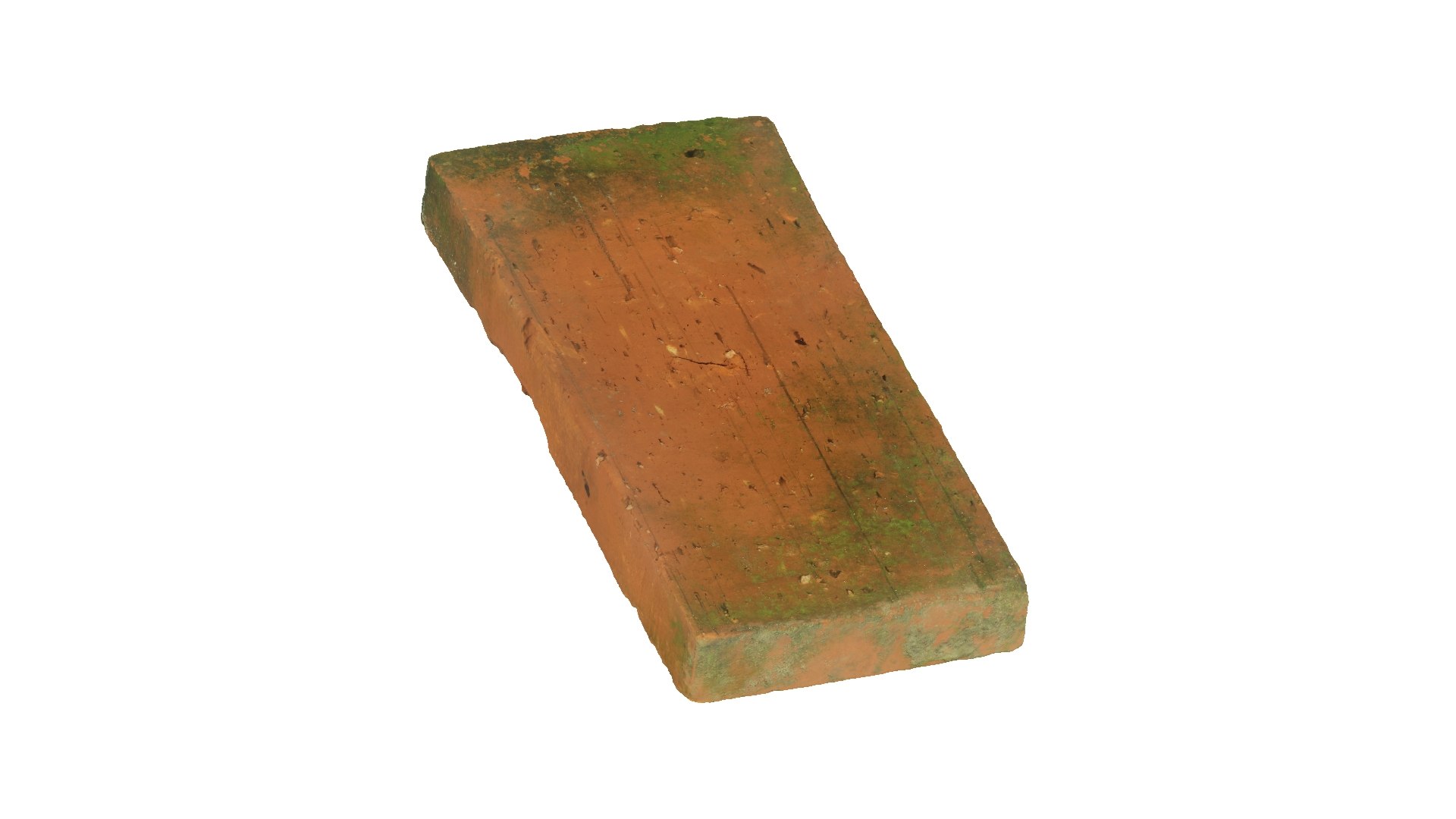 3D Mossy Facing Brick Raw Scanned Model - TurboSquid 1781049