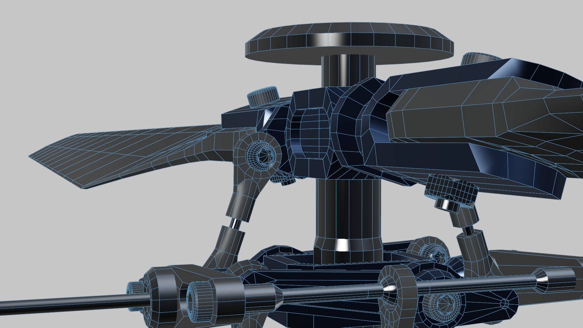 3D helicopter blender rudder - TurboSquid 1504657