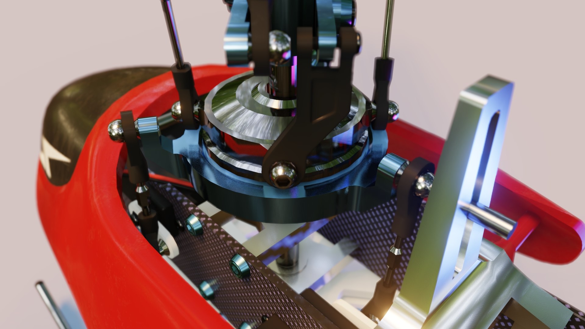 3D Helicopter Blender Rudder - TurboSquid 1504657