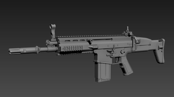 modelo 3d SCAR H - TurboSquid 1402027