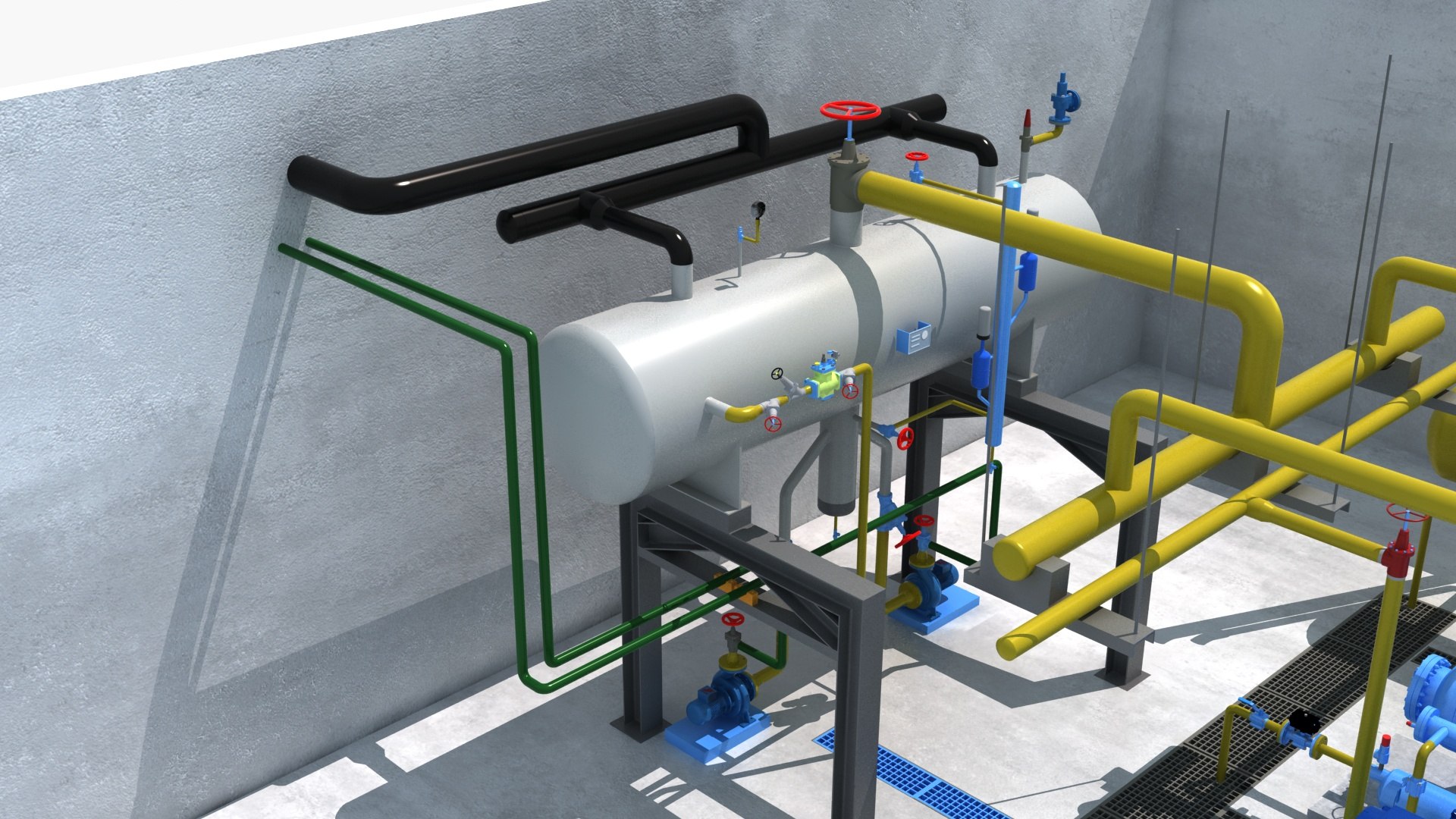 3D Model Refrigeration Equipment - TurboSquid 2210378