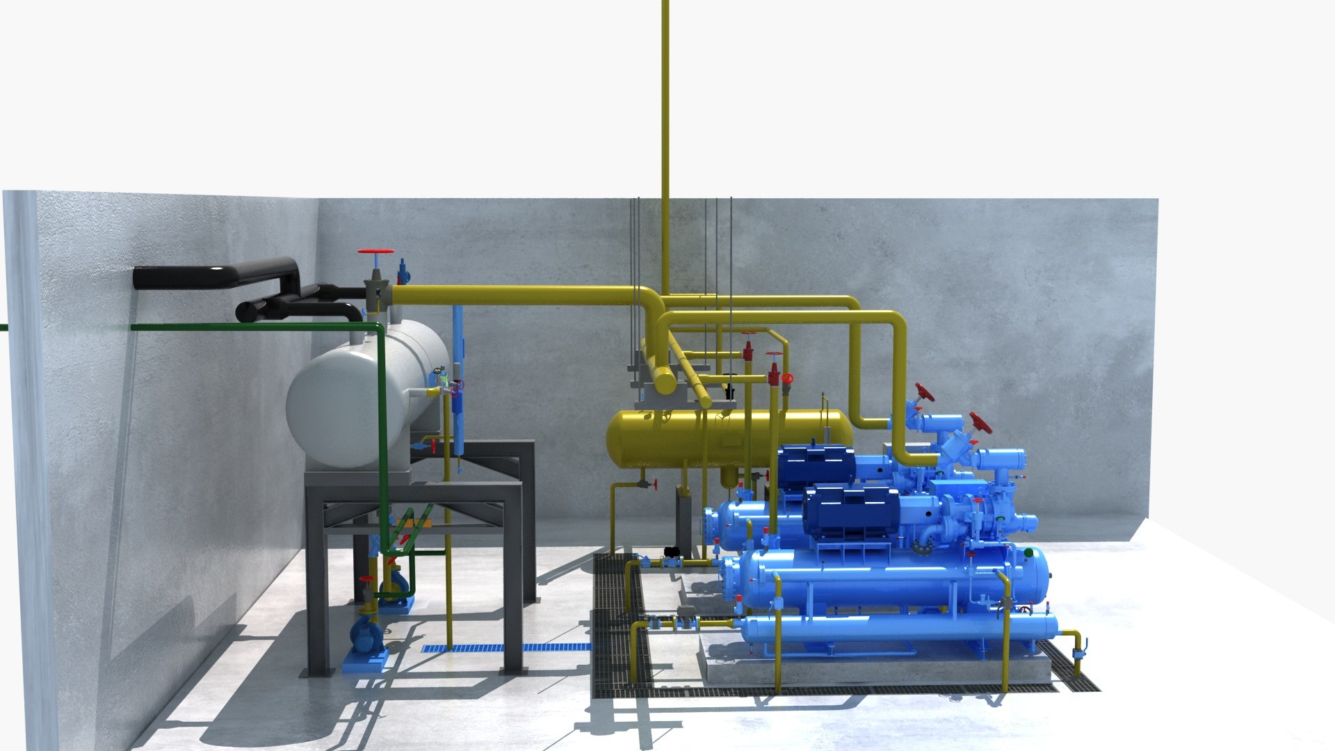 3D Model Refrigeration Equipment - TurboSquid 2210378