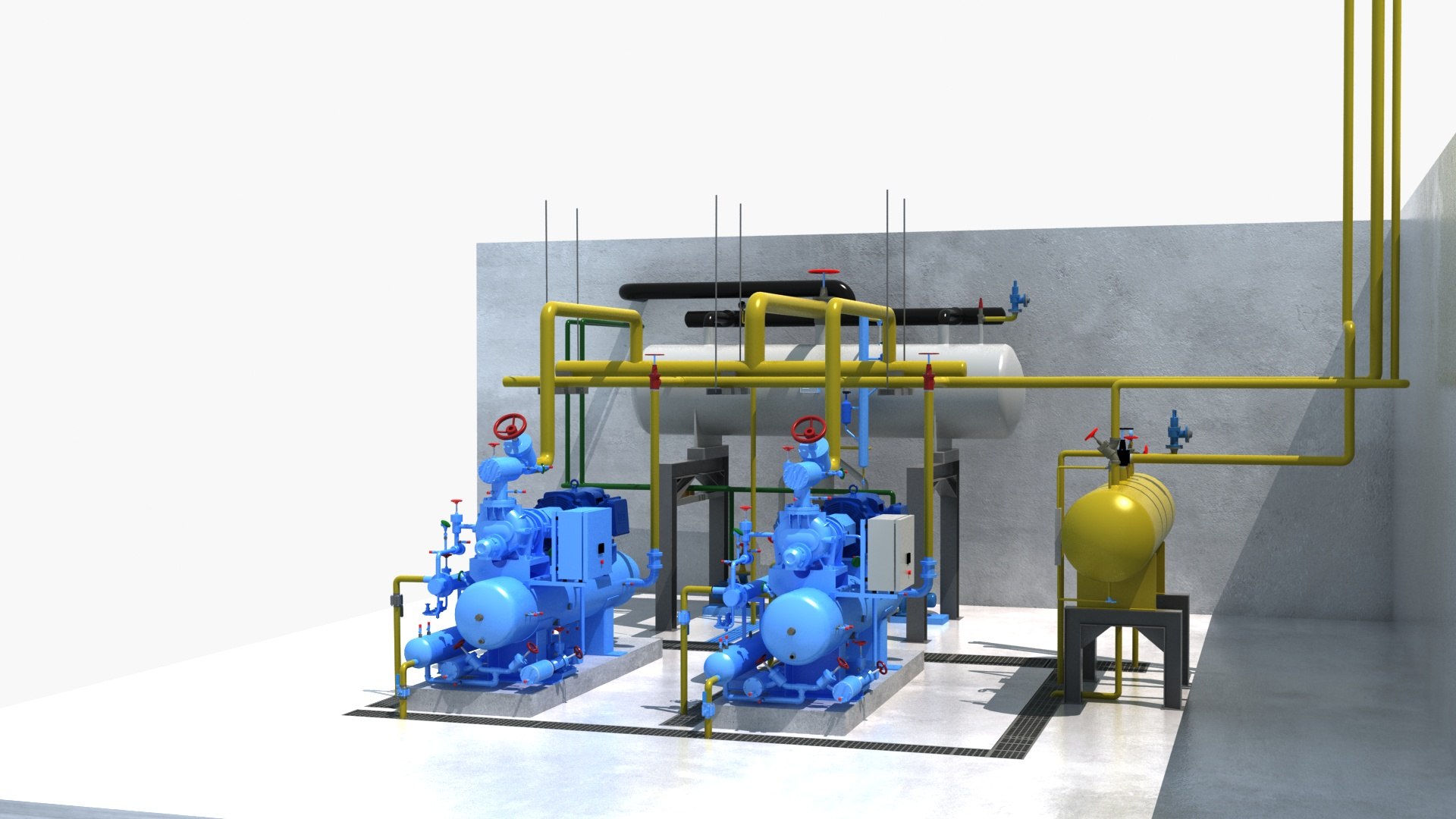 3D Model Refrigeration Equipment - TurboSquid 2210378
