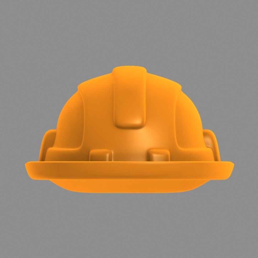 Cartoon Hard Hat Obj