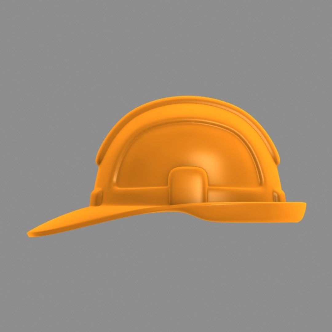 Cartoon Hard Hat Obj