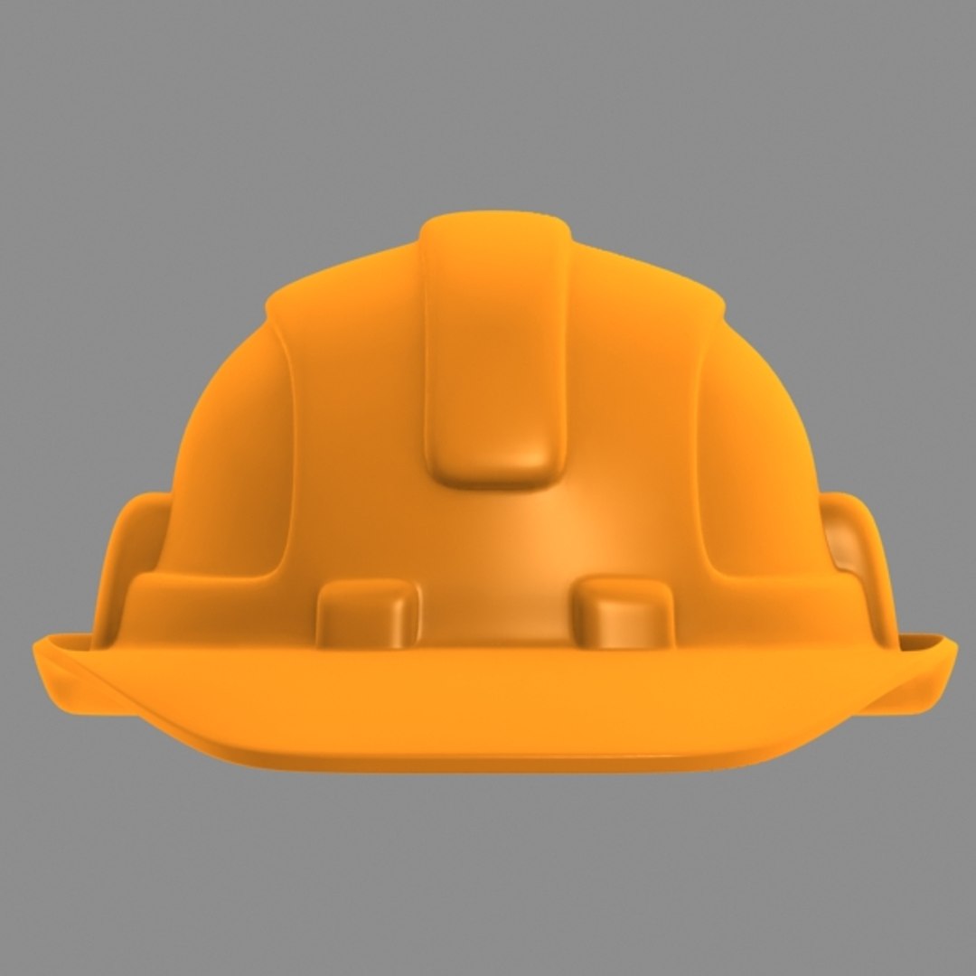 Cartoon Hard Hat Obj