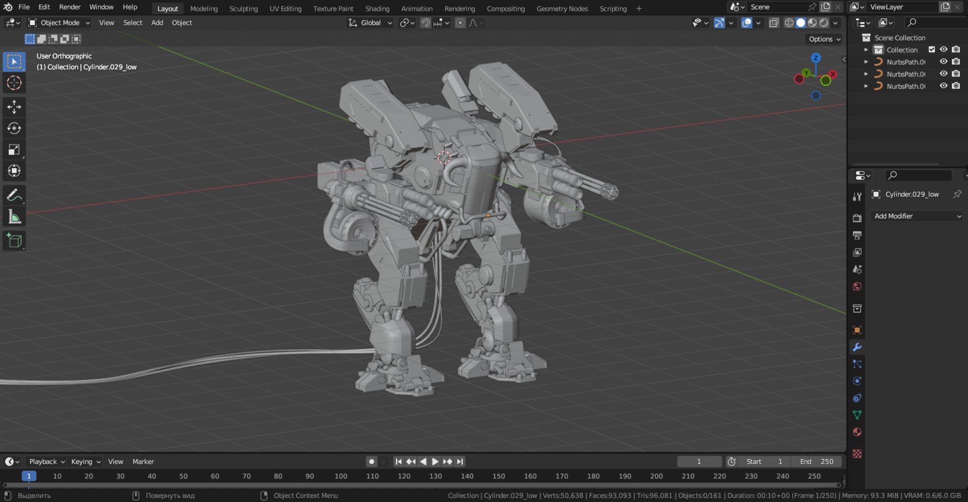 Low-polygon 3D Model Of A Robot With 4K Textures Low-poly 3D Model ...