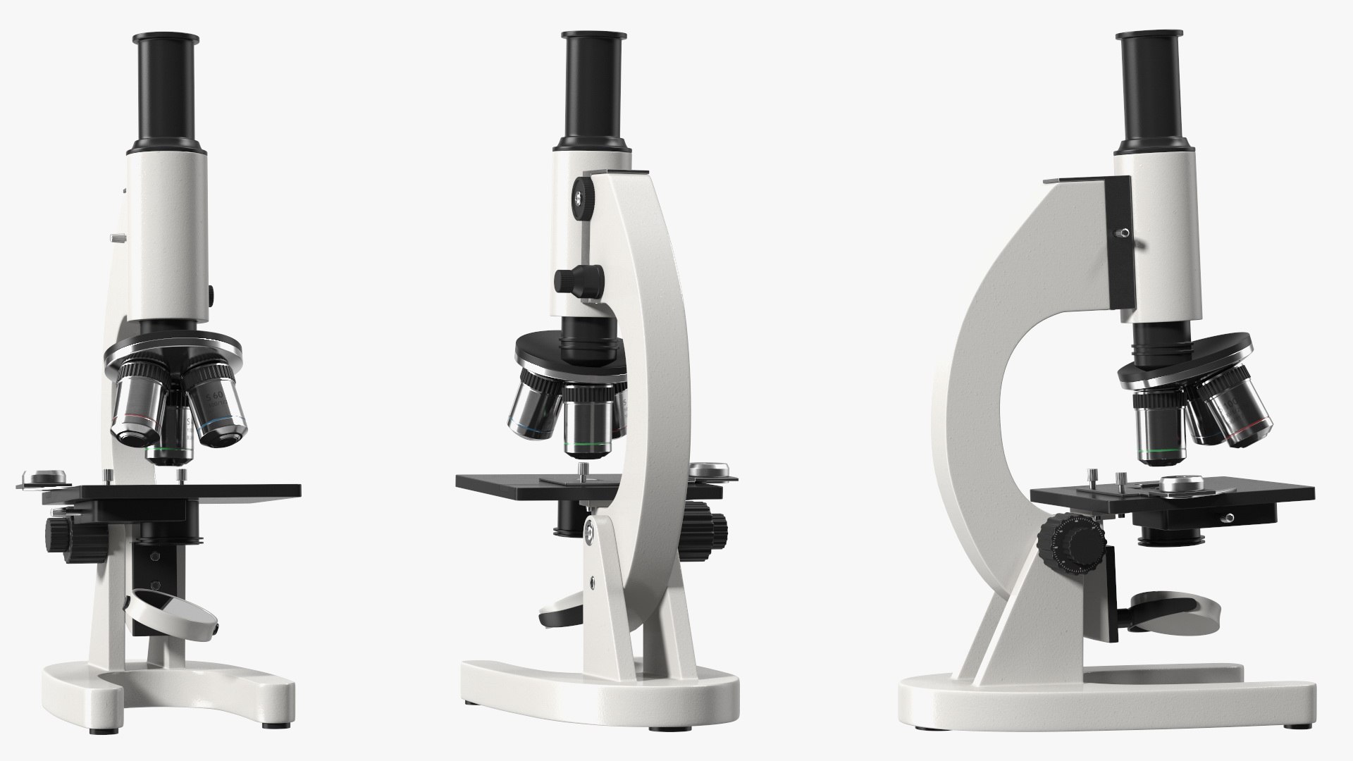 Student Medical Microscope 3D Model - TurboSquid 2139743