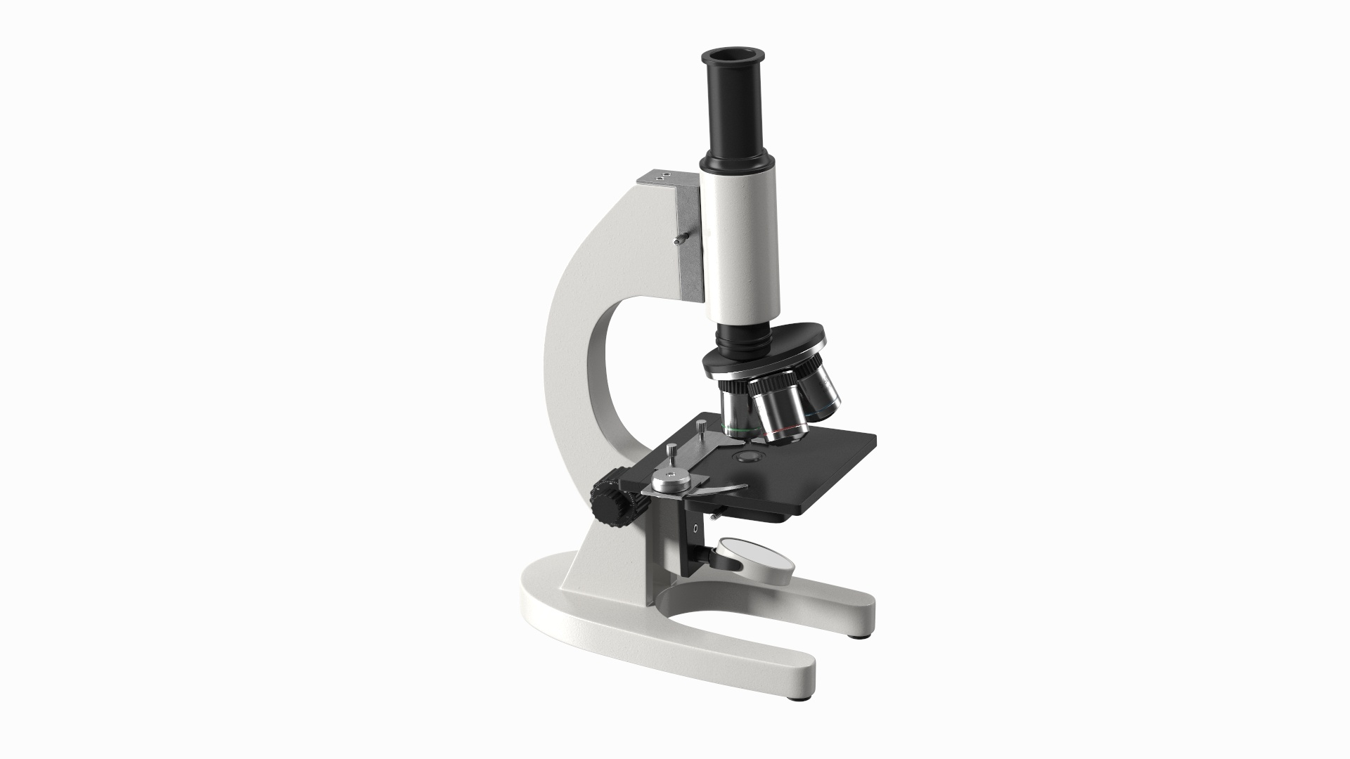 Student Medical Microscope 3D Model - TurboSquid 2139743