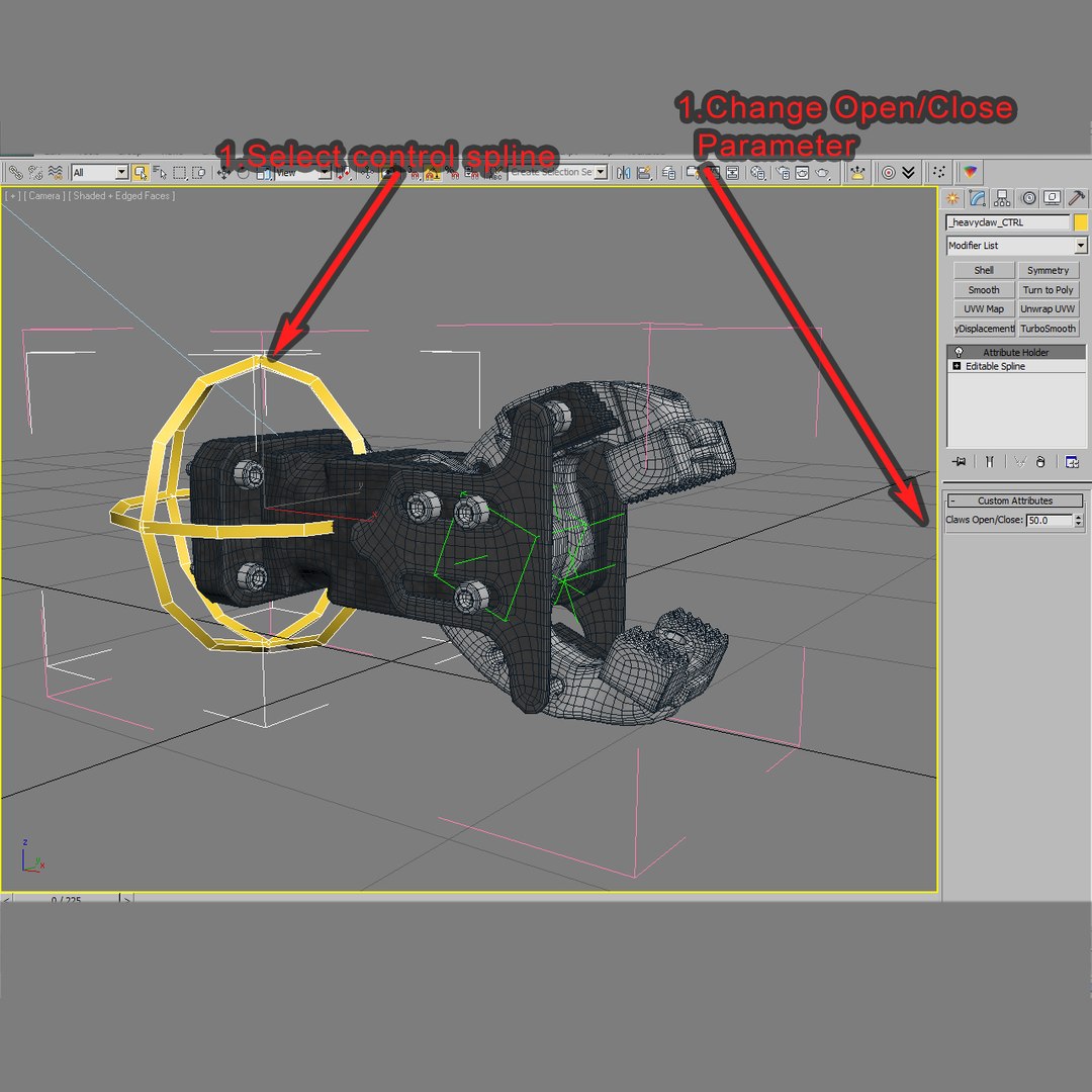 Heavy Duty Robotic Claw 3D - TurboSquid 1394812