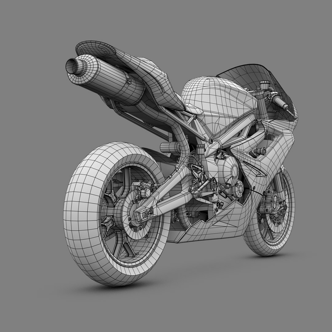 3d Model Daytona 675 Triumph Bikes