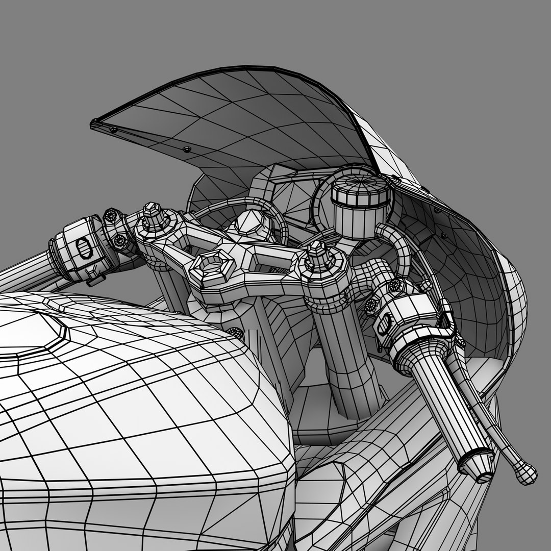 3d Model Daytona 675 Triumph Bikes