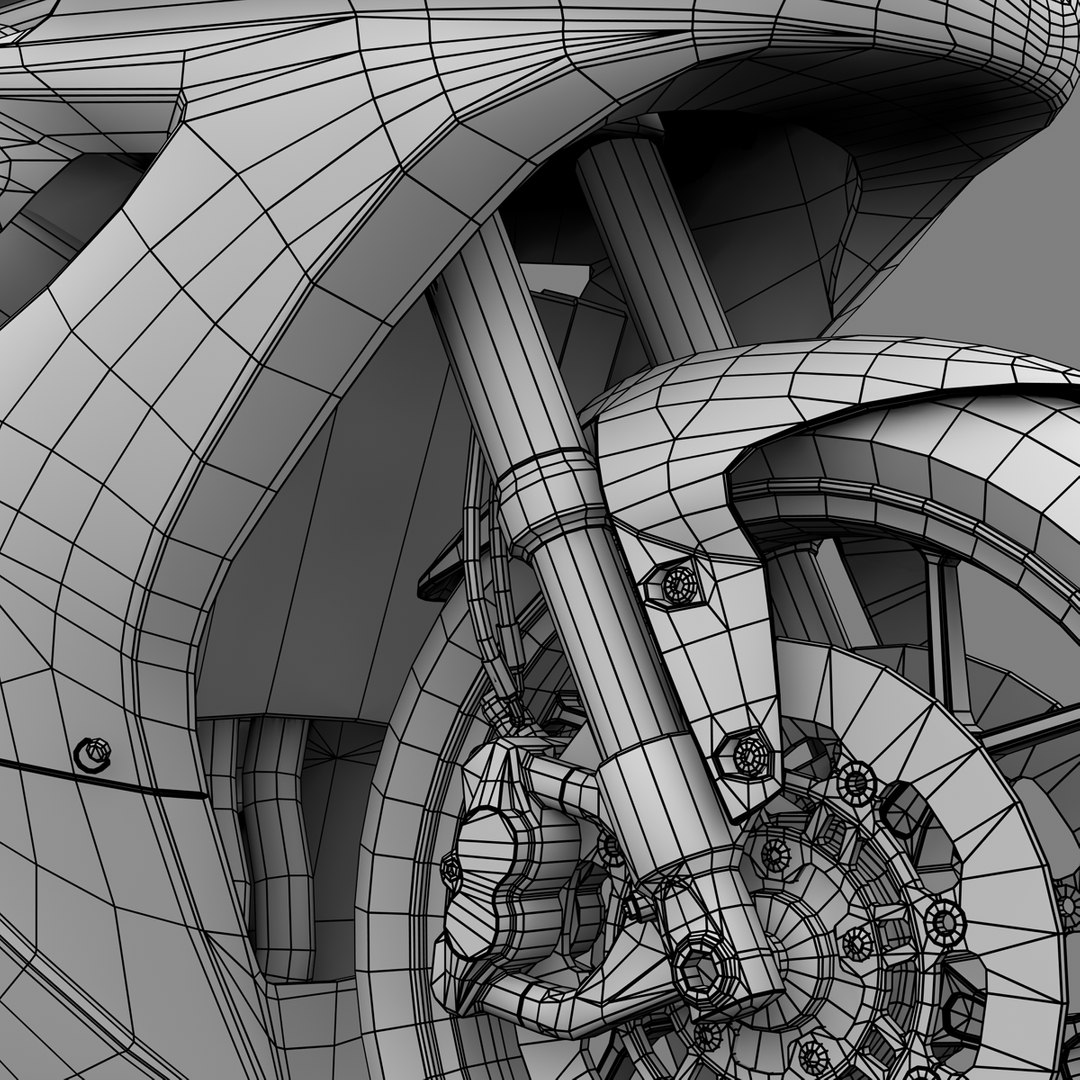 3d Model Daytona 675 Triumph Bikes