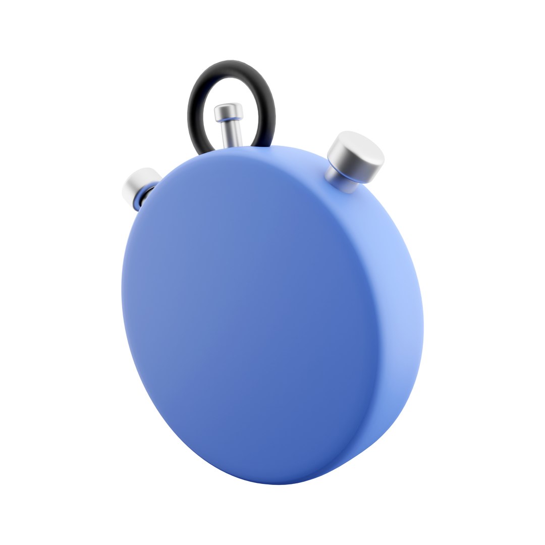 3D timer display icon - TurboSquid 2045904