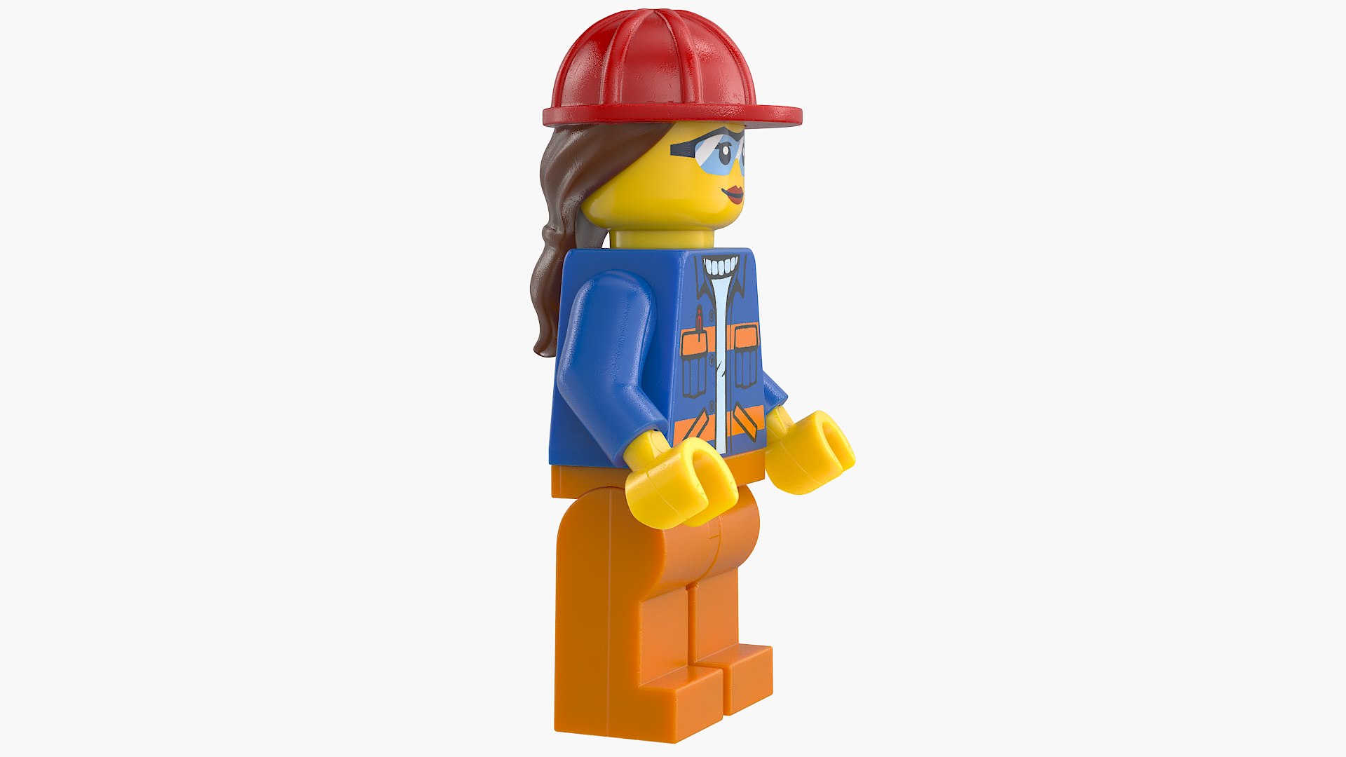 3D Lego Minifig Female Worker 2 - TurboSquid 2208165