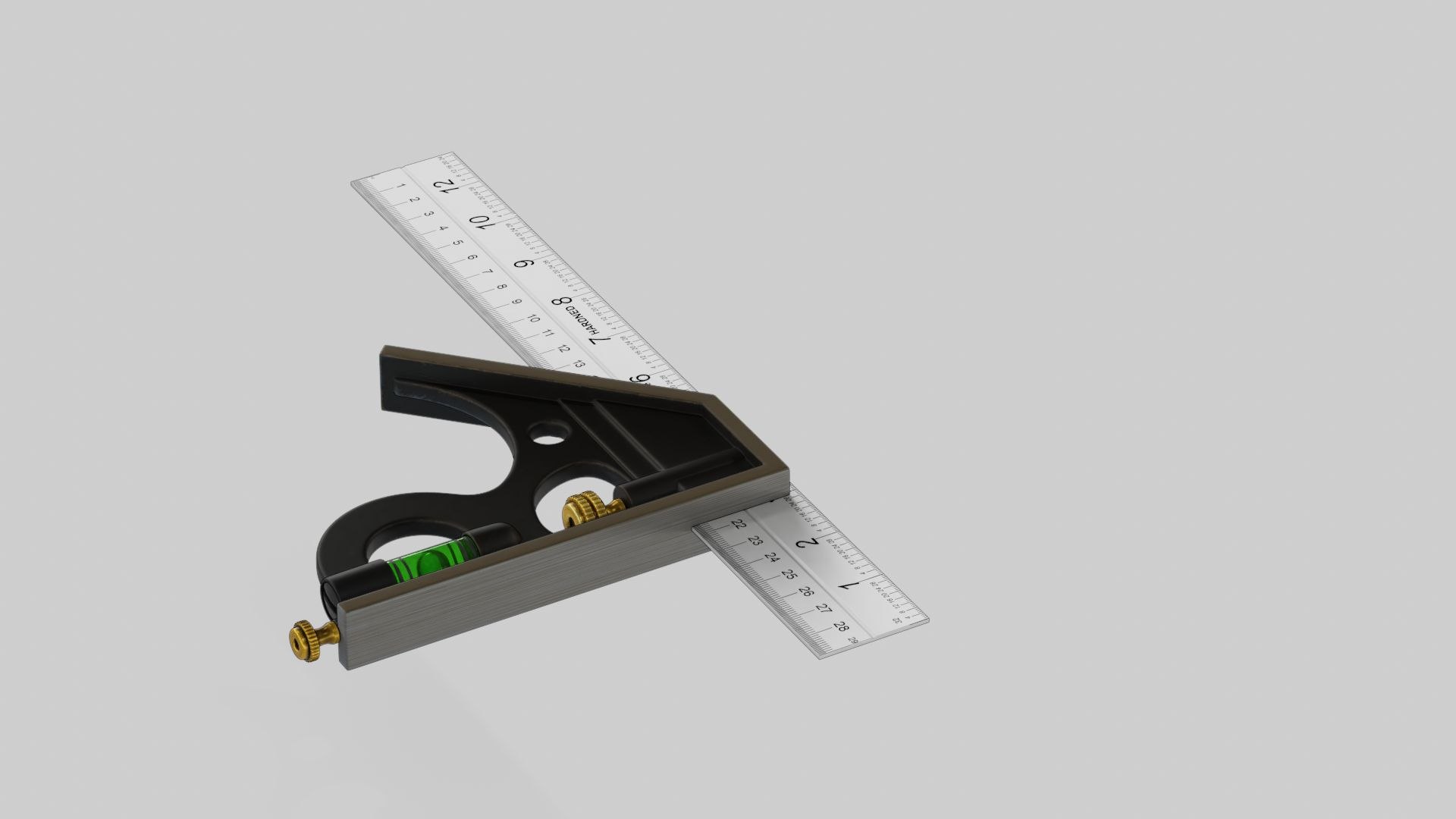 Combination Square Model - TurboSquid 1920372