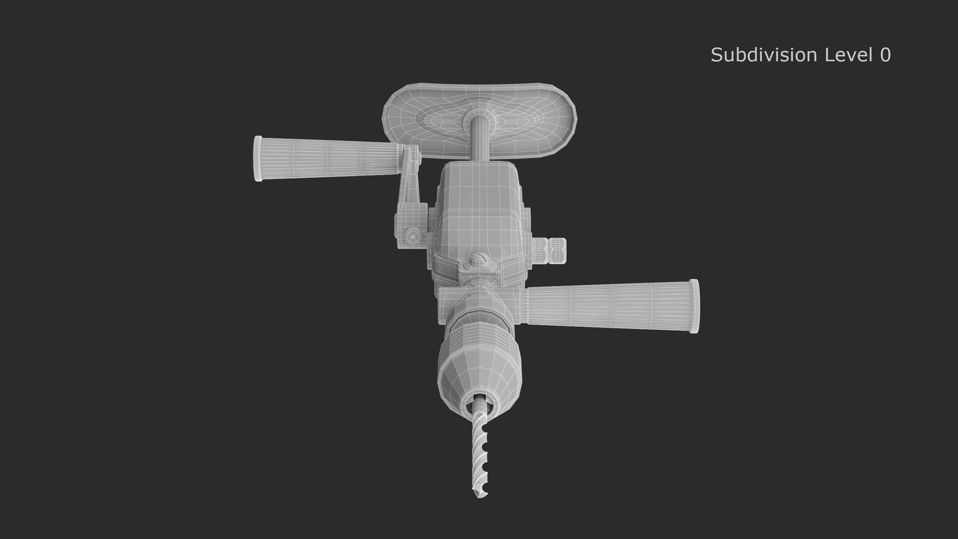 3D rigged hand drill - TurboSquid 1508494