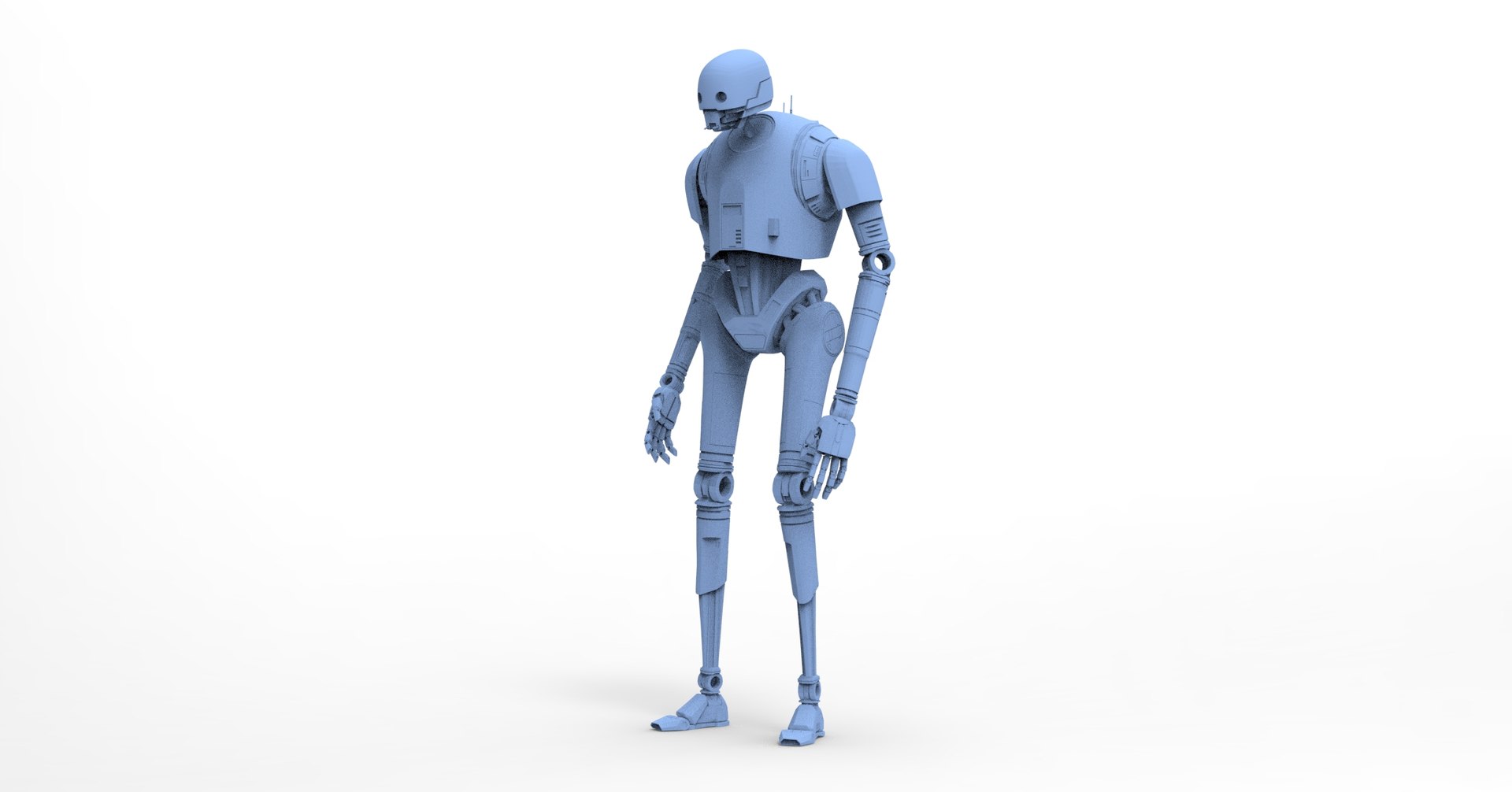 Star Wars Roque One - K-2SO For Print 3D Model - TurboSquid 2118358