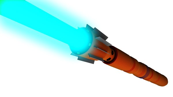 3D Simple LightSaber - TurboSquid 1982390